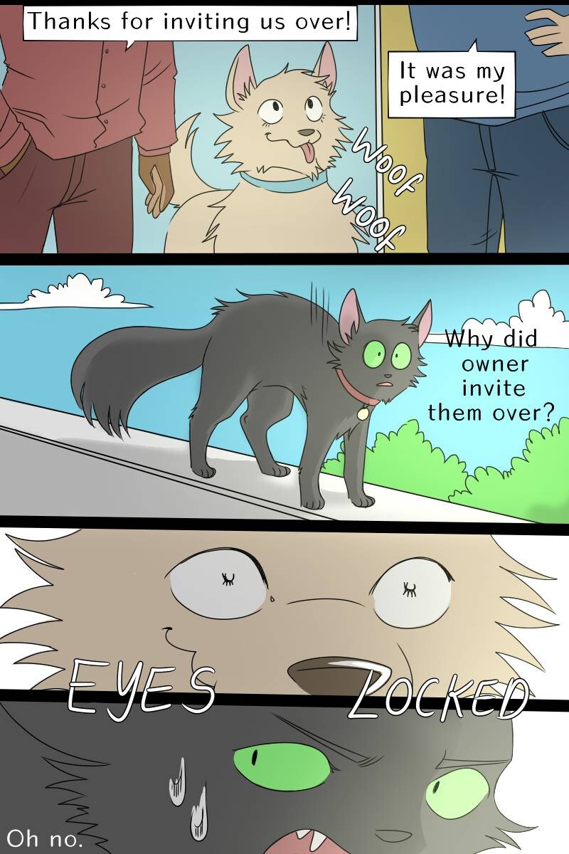 Dog And Cat Comic