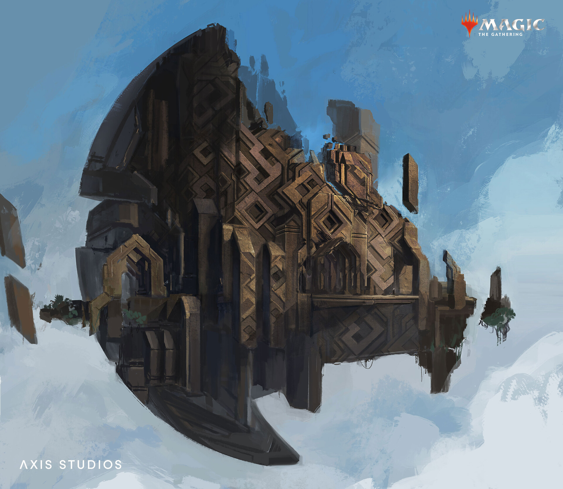 Sebastien Hue - Environments Zendikar Trailer