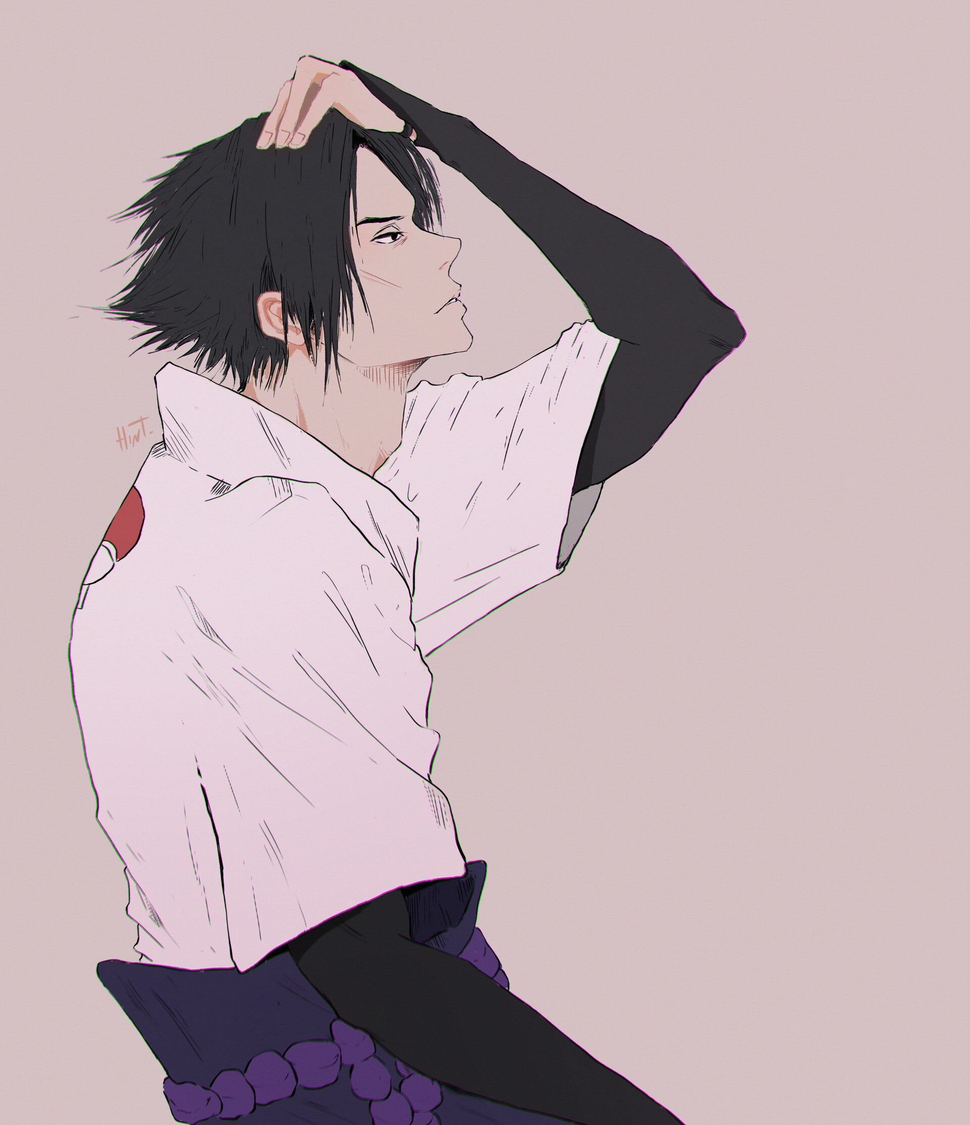 ArtStation - Uchiha Sasuke