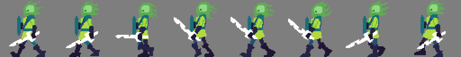 Savannah Hodgins - Character Pixel Art - Animation GIFs & Sprite Sheets