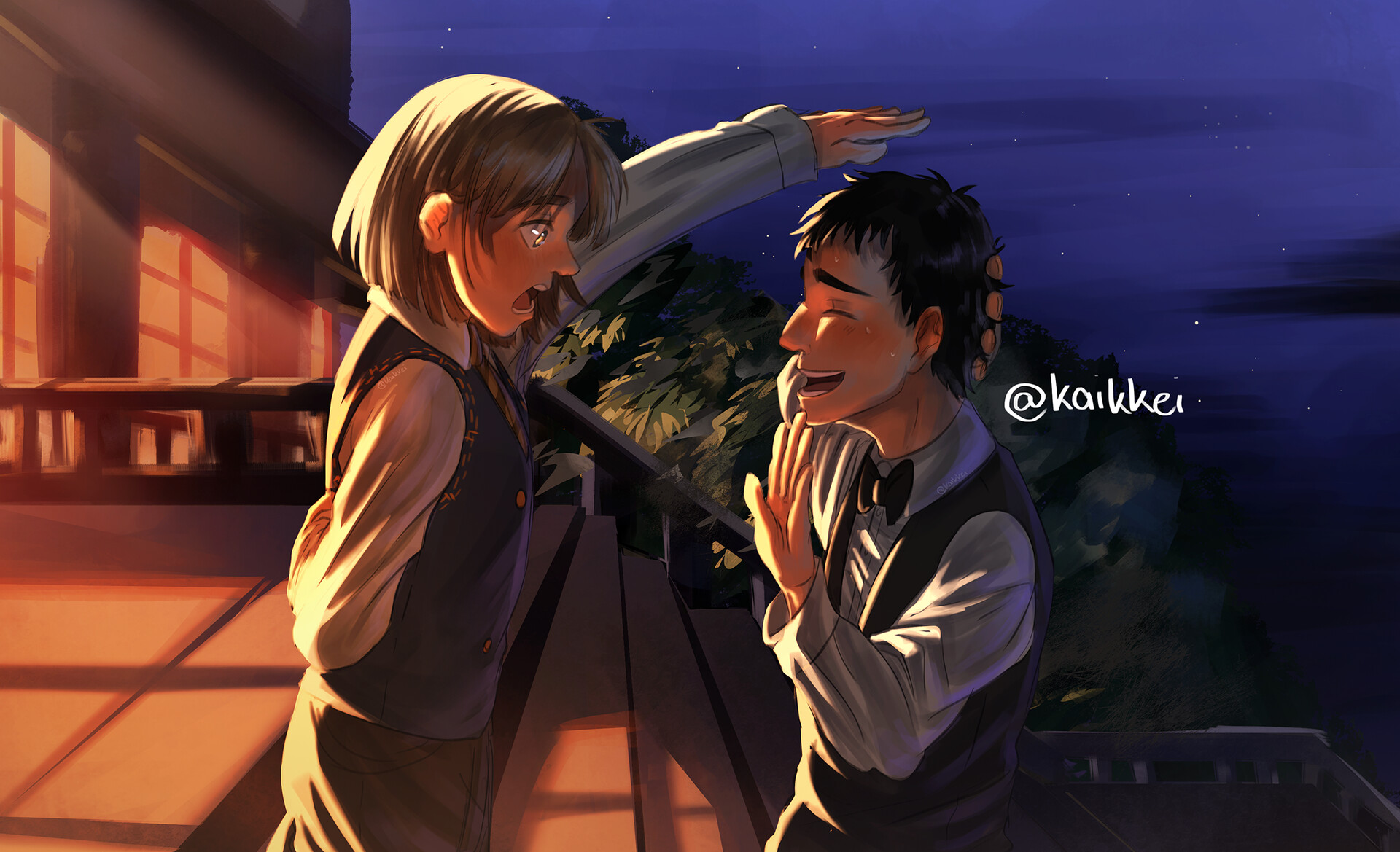 ArtStation - AOT AU: Ballroom - 2