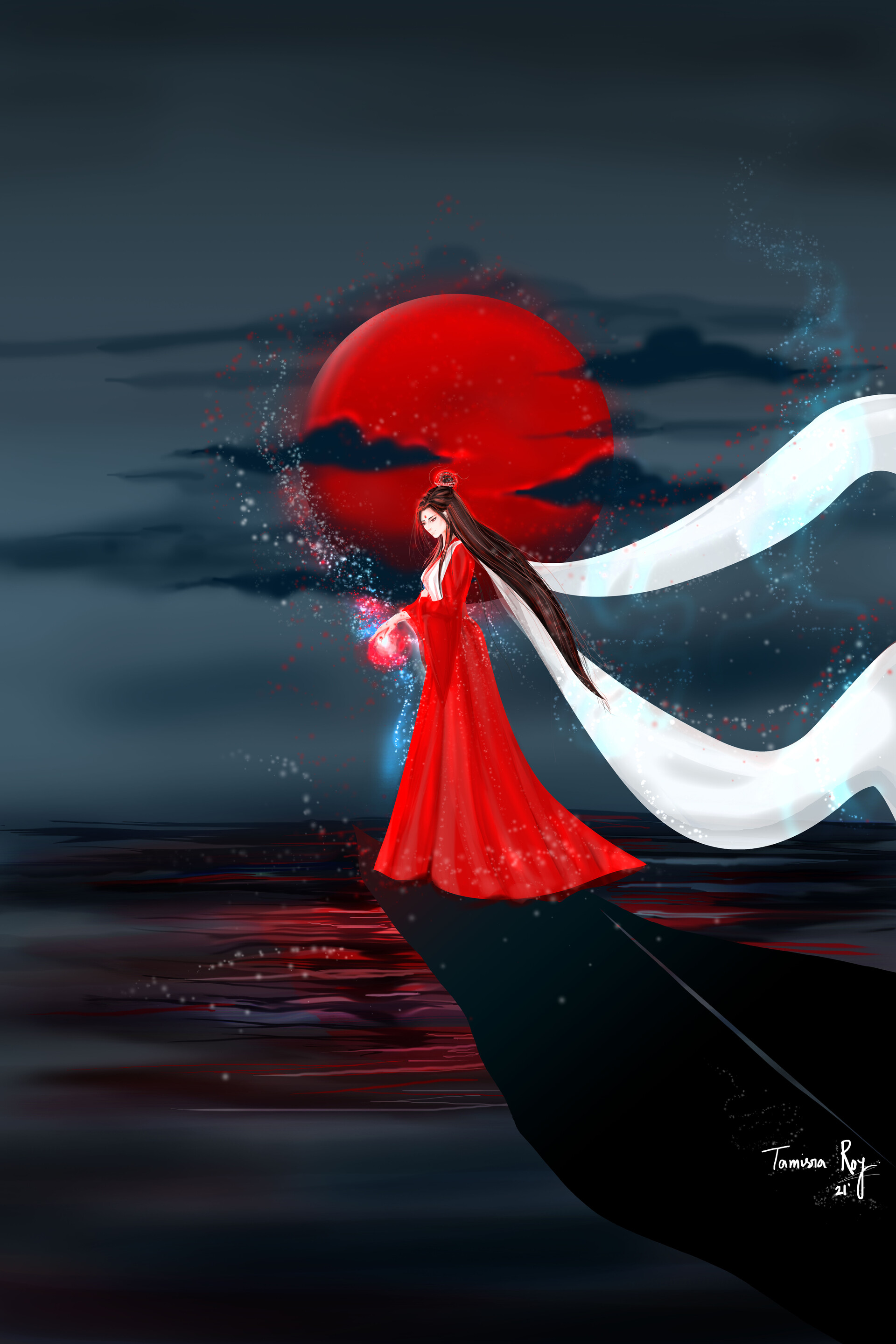 ArtStation - Queen of Blood moon