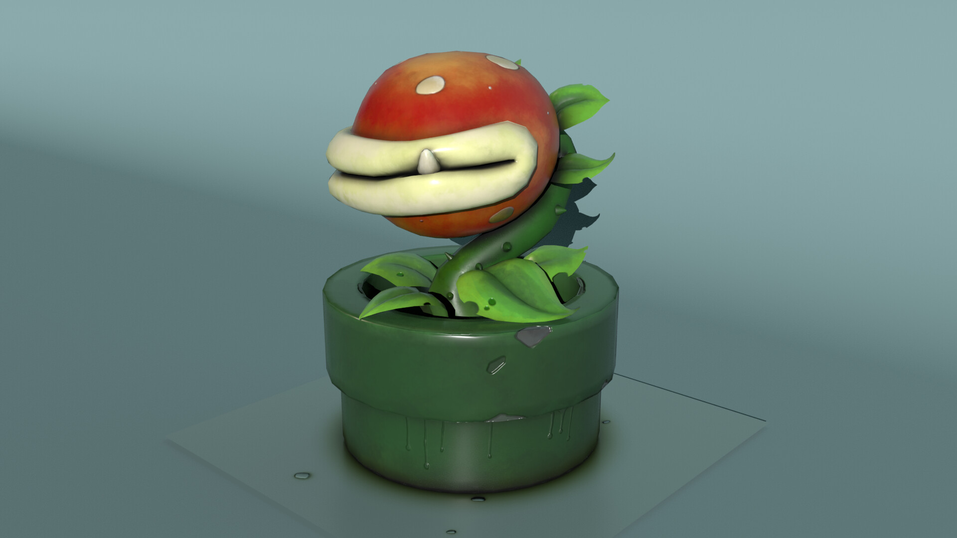 ArtStation - Mario World ! Flower