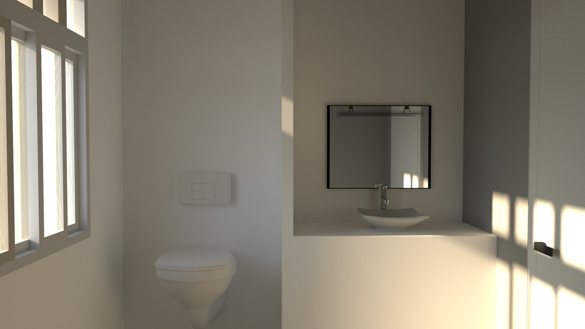 ArtStation - Moder Bathroom