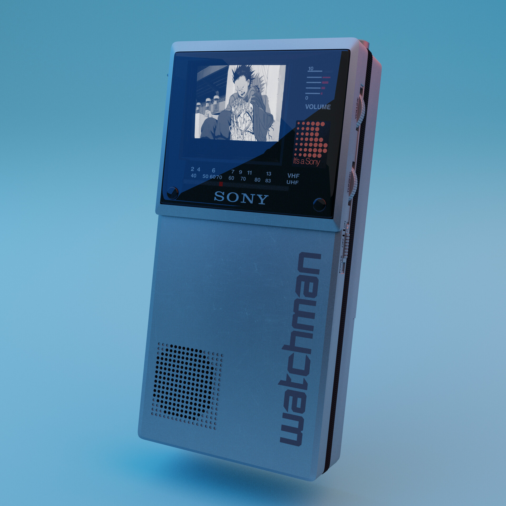 ArtStation - Sony Watchman Model FD-20A