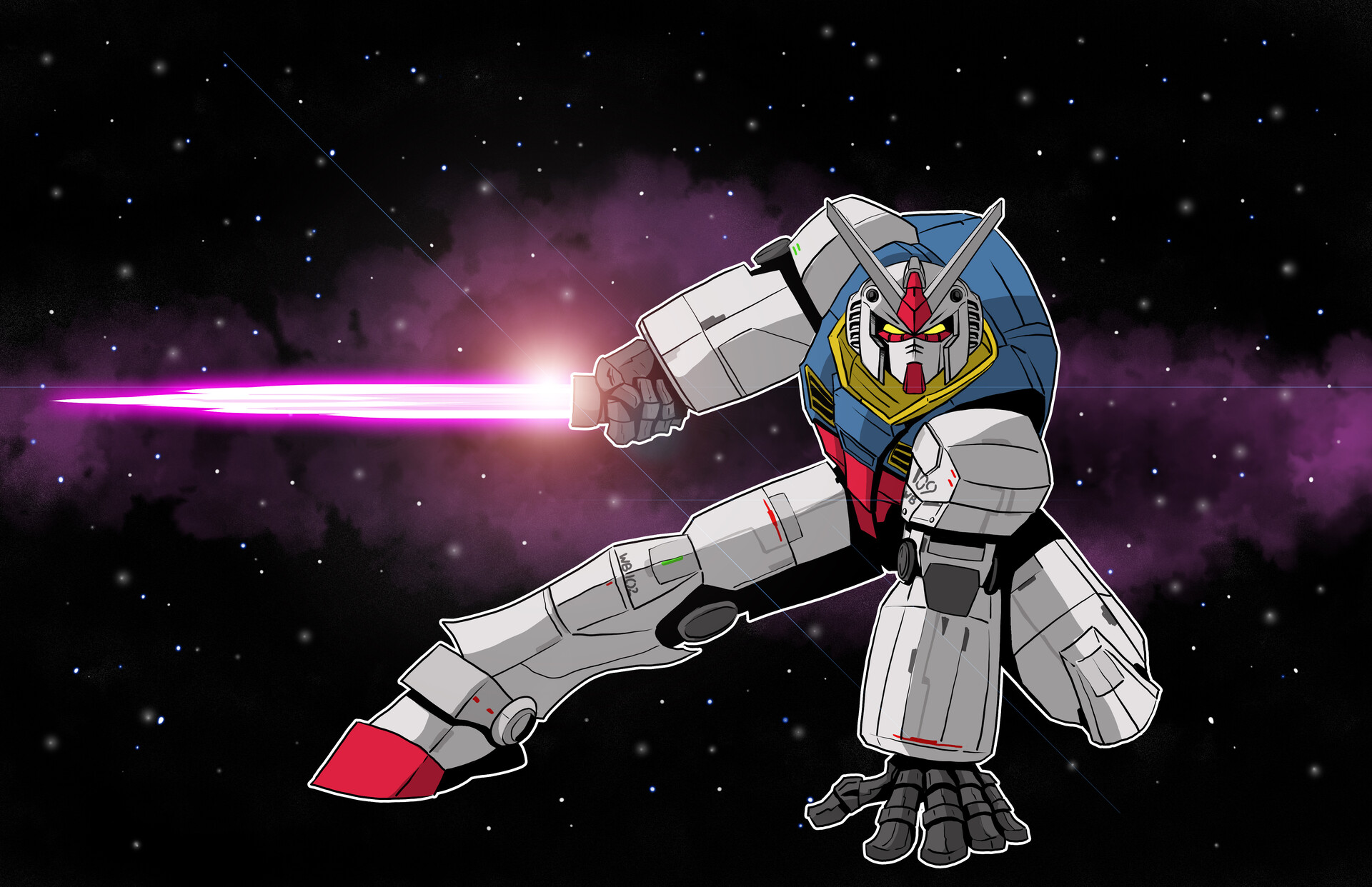 ArtStation - Gundam Pinup