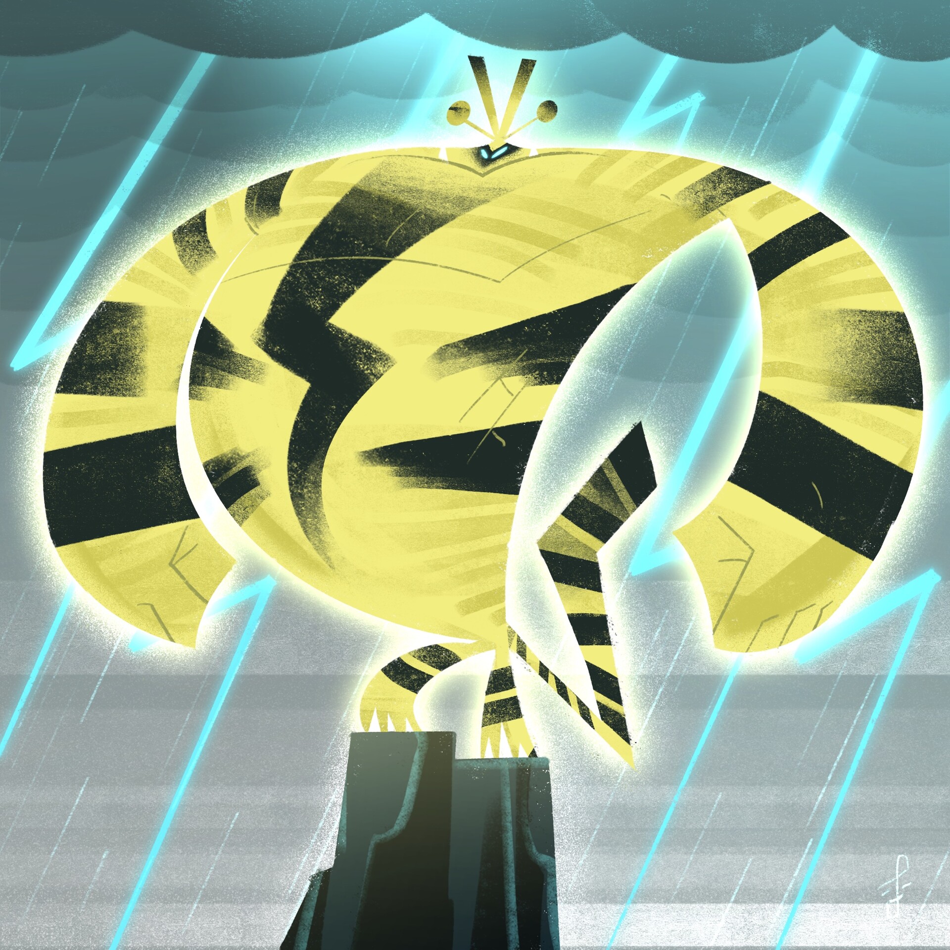 ArtStation - Pokémon - Electabuzz