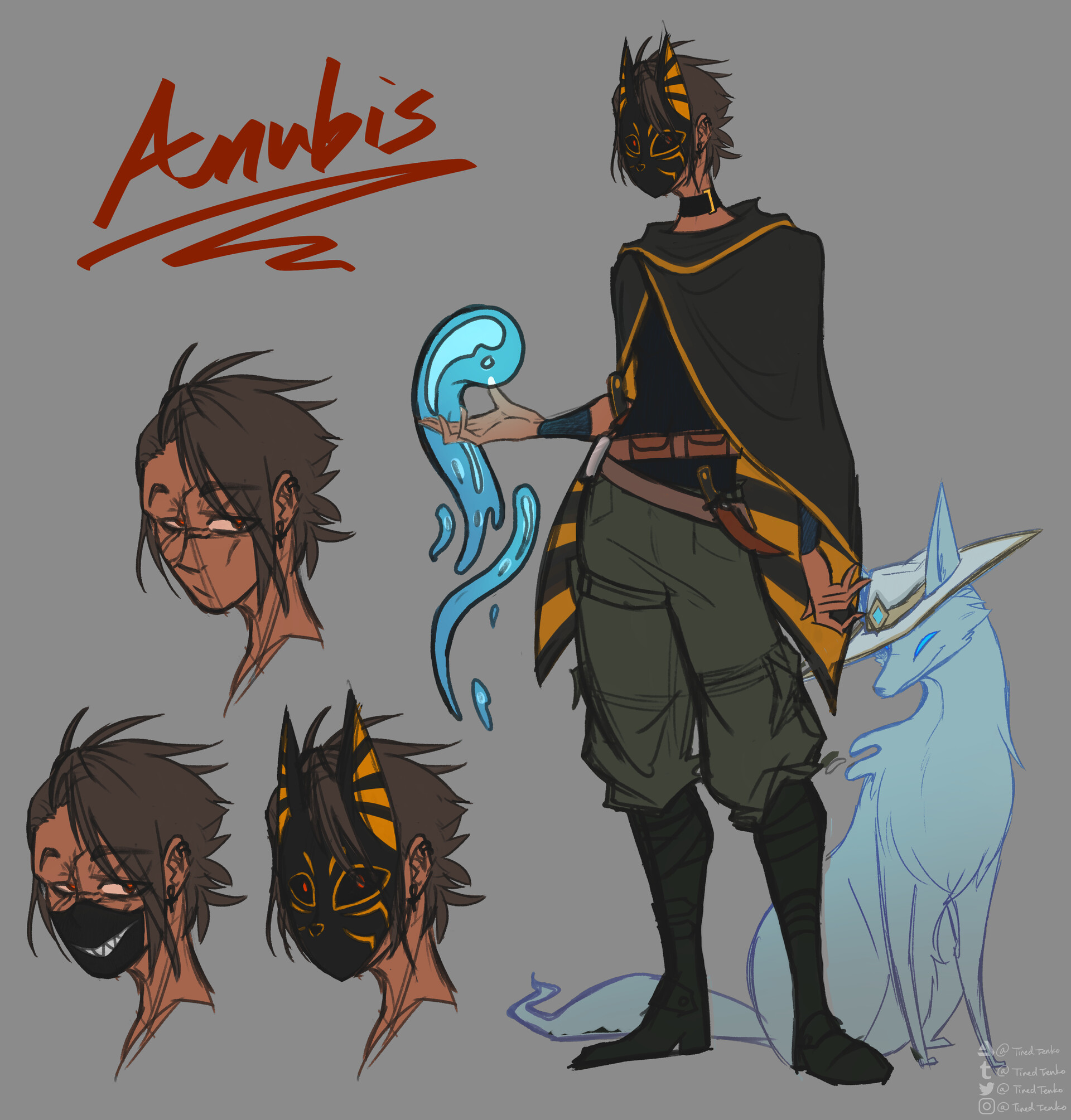 ArtStation - Character Fun: Anubis
