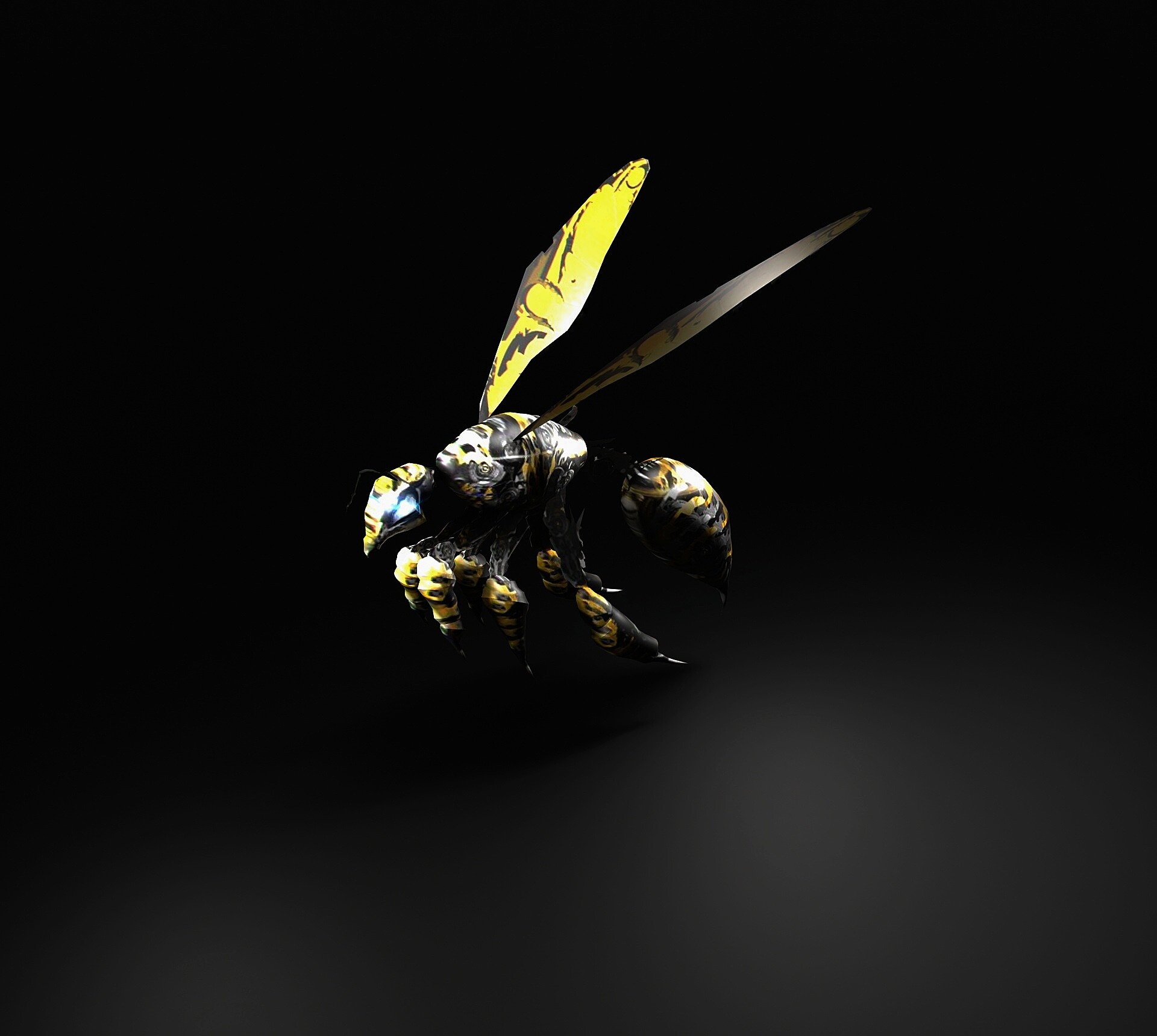 ArtStation - Mechanical wasp