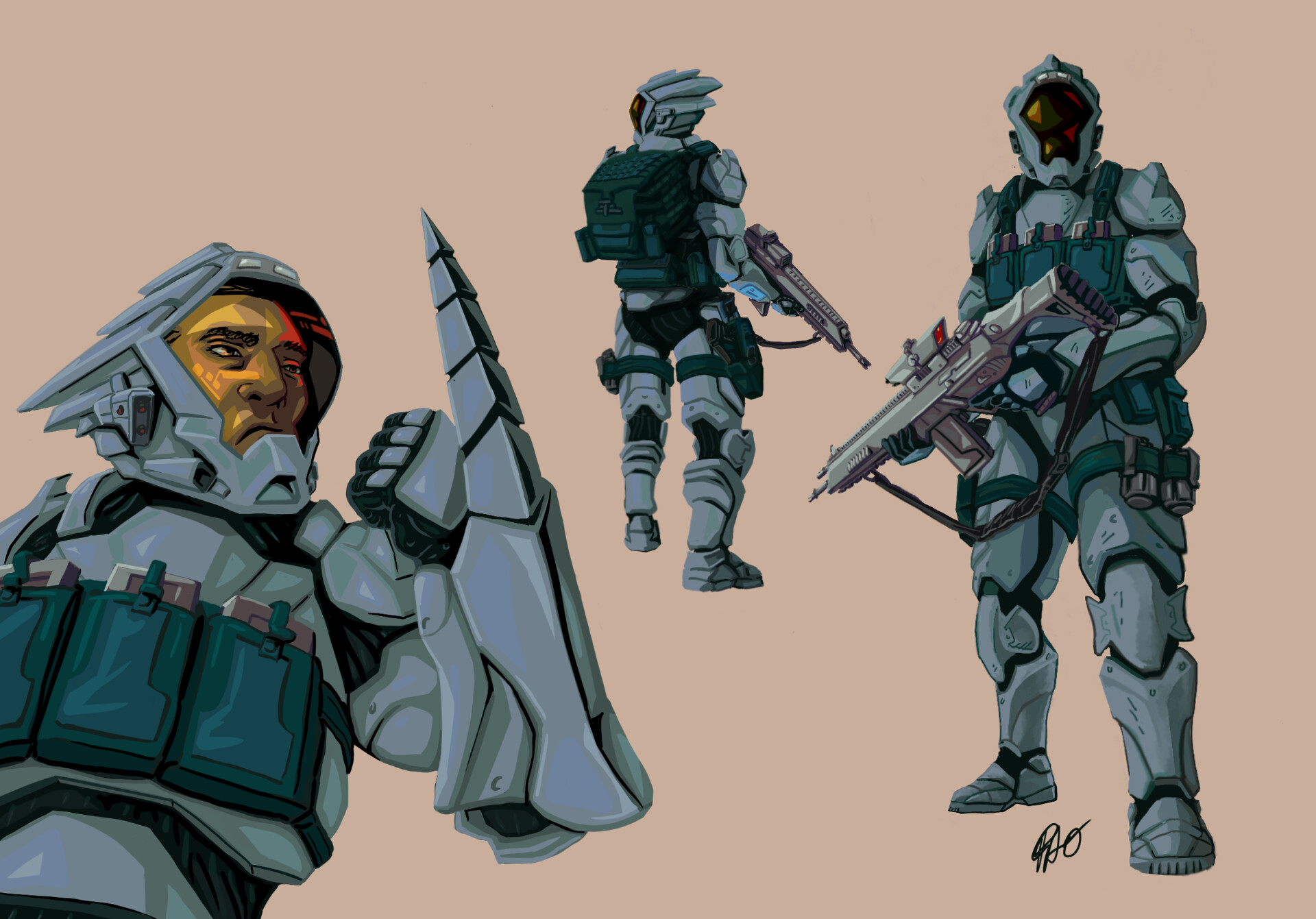 ArtStation - Future Soldier Design