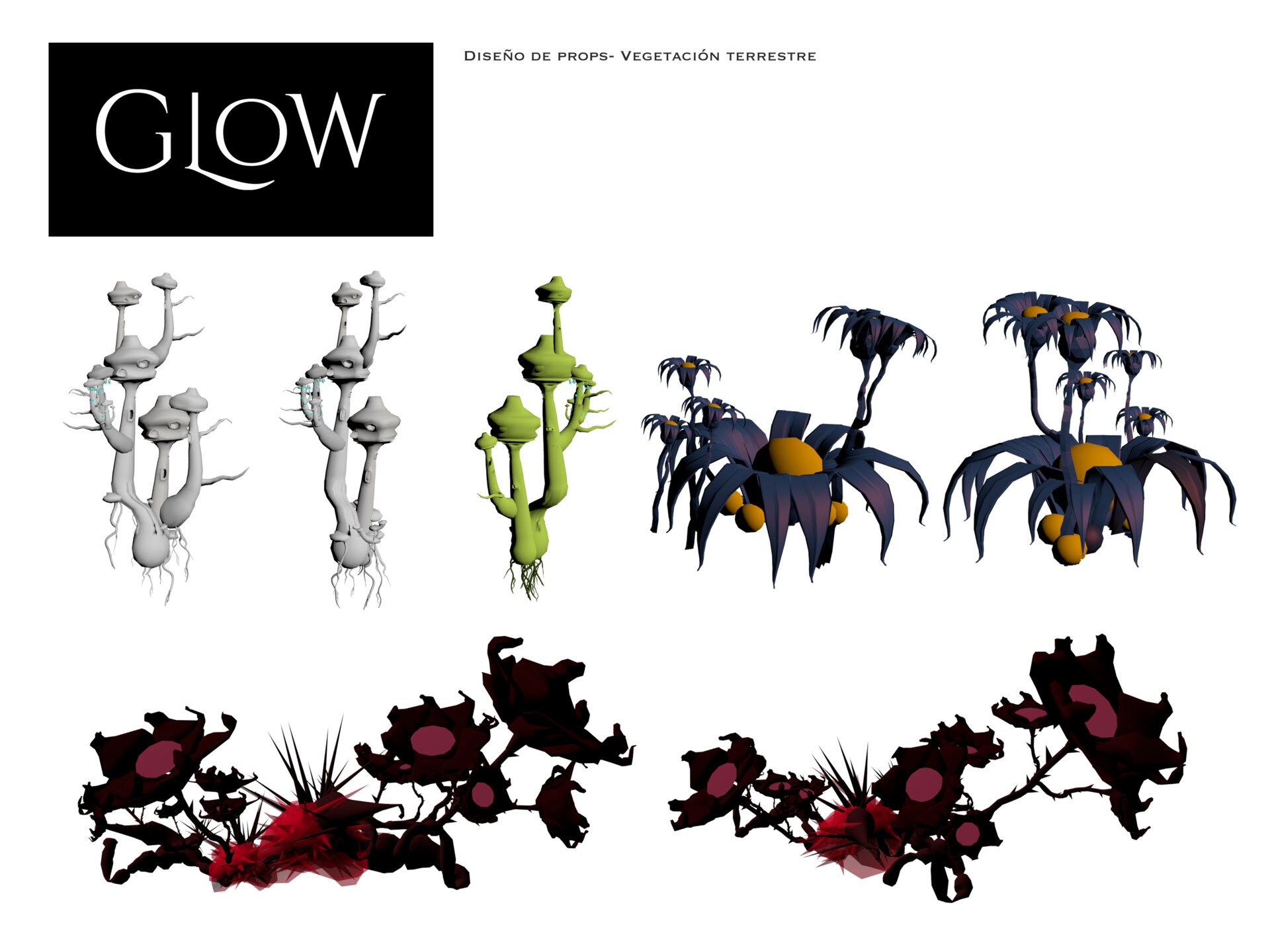 ArtStation - Glow props 3