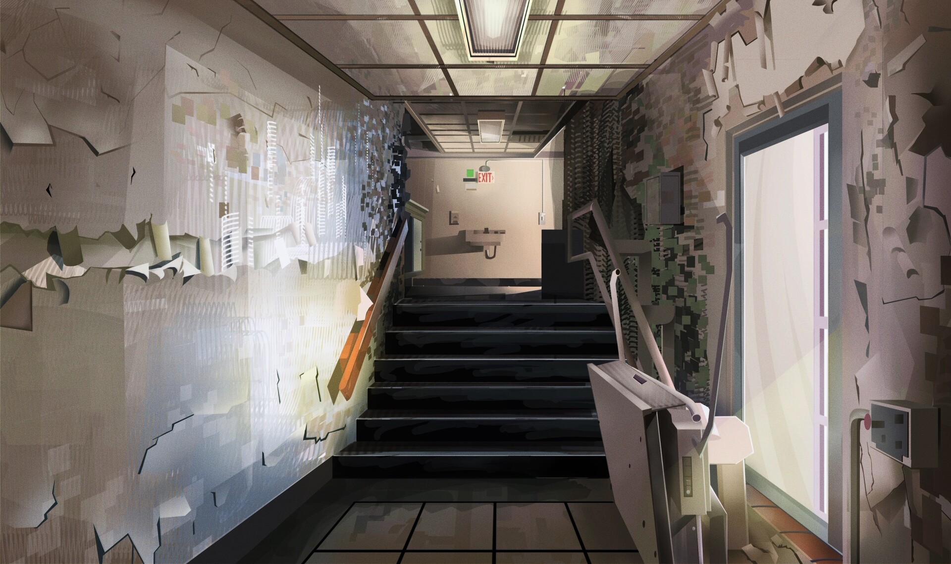 ArtStation - Hallway Study