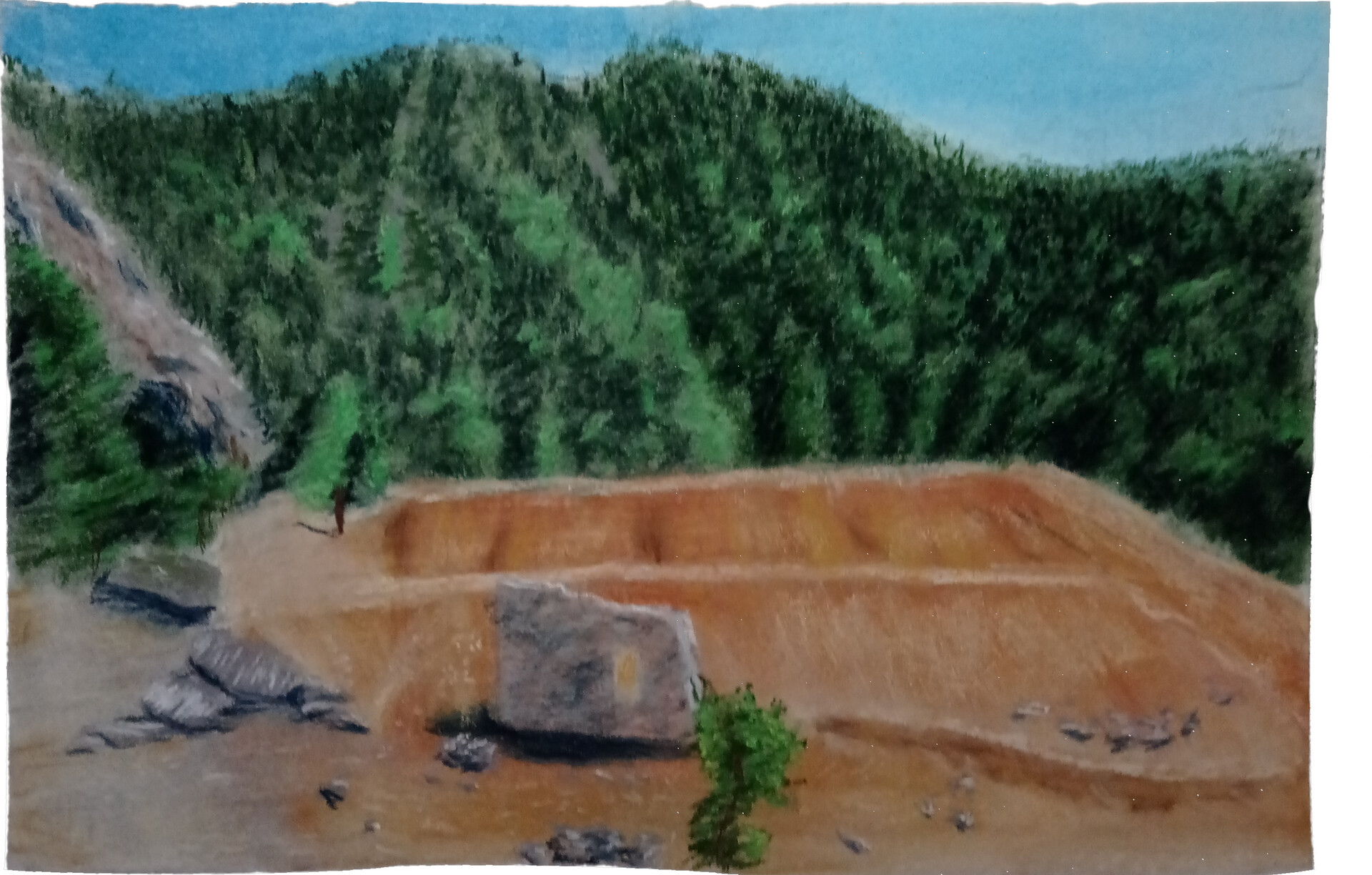 ArtStation - Landscape study.