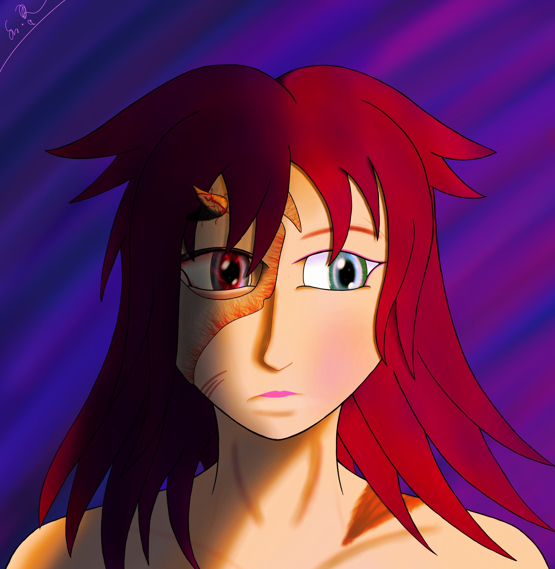 ArtStation - 2-faced Girl