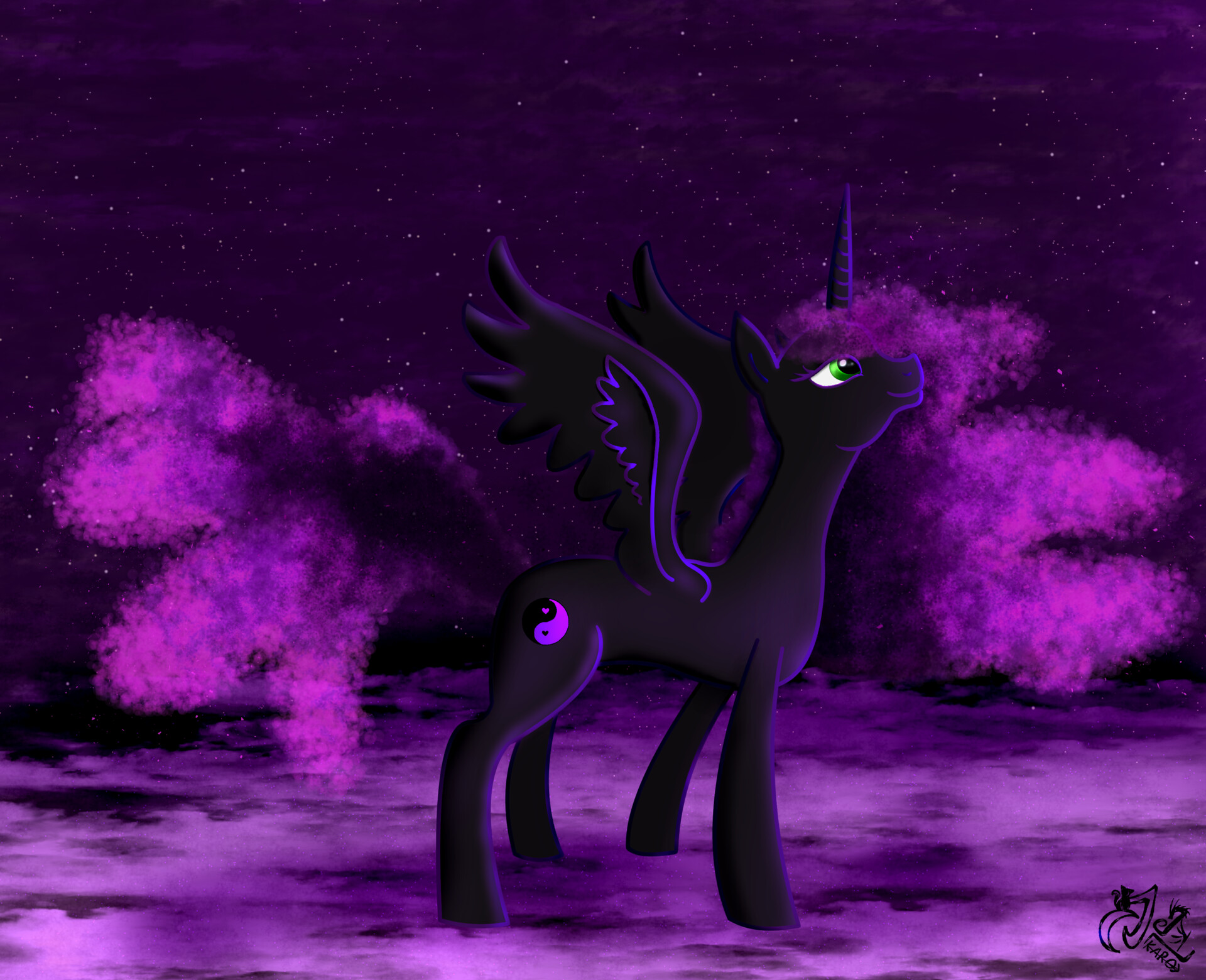 ArtStation - OC Request - Midnight Shadow
