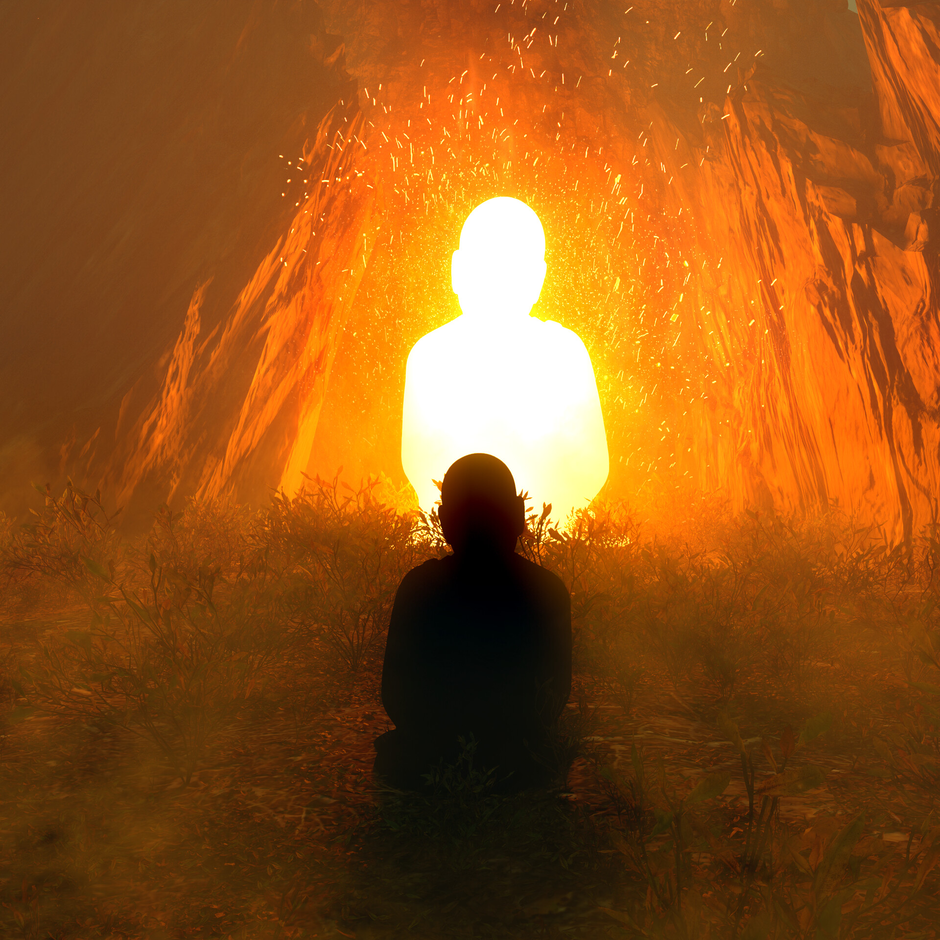 ArtStation - Lone Monk