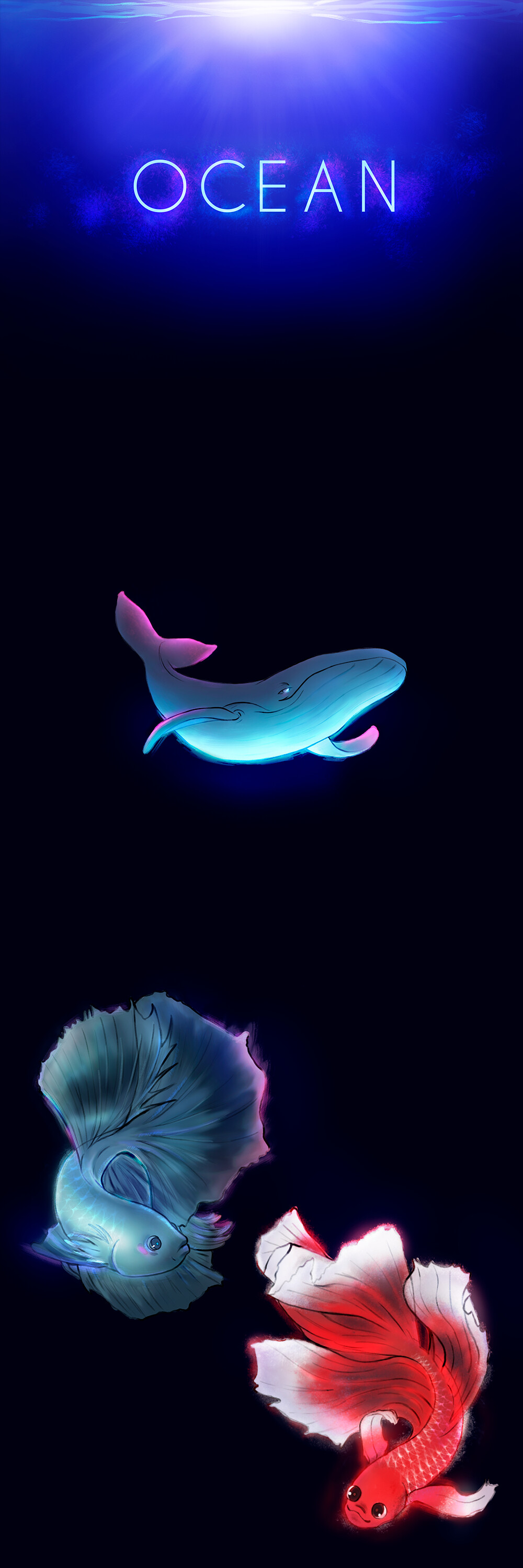 ArtStation - Ocean - Mystic animals