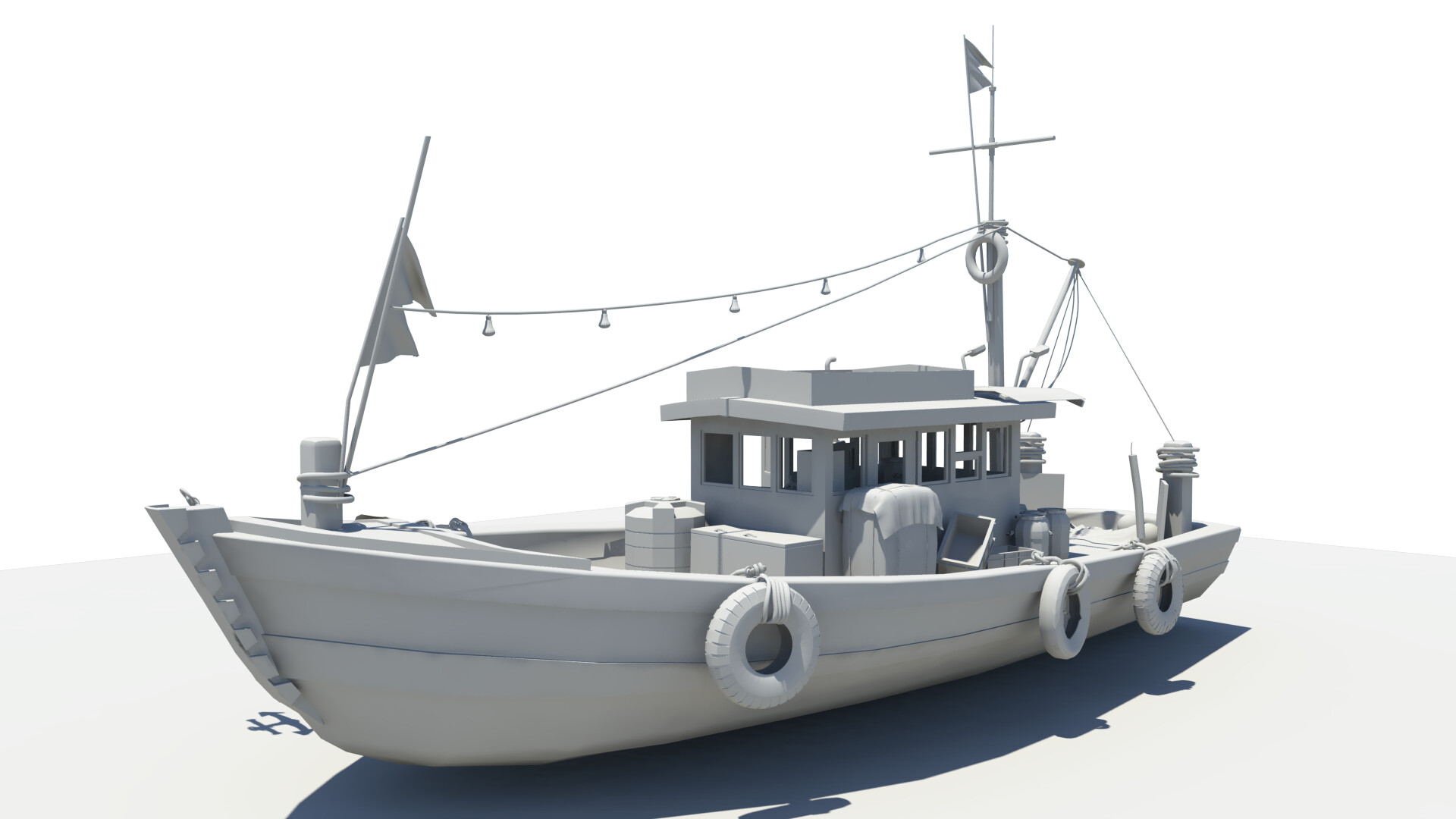 ArtStation - Indian Fishing Boat