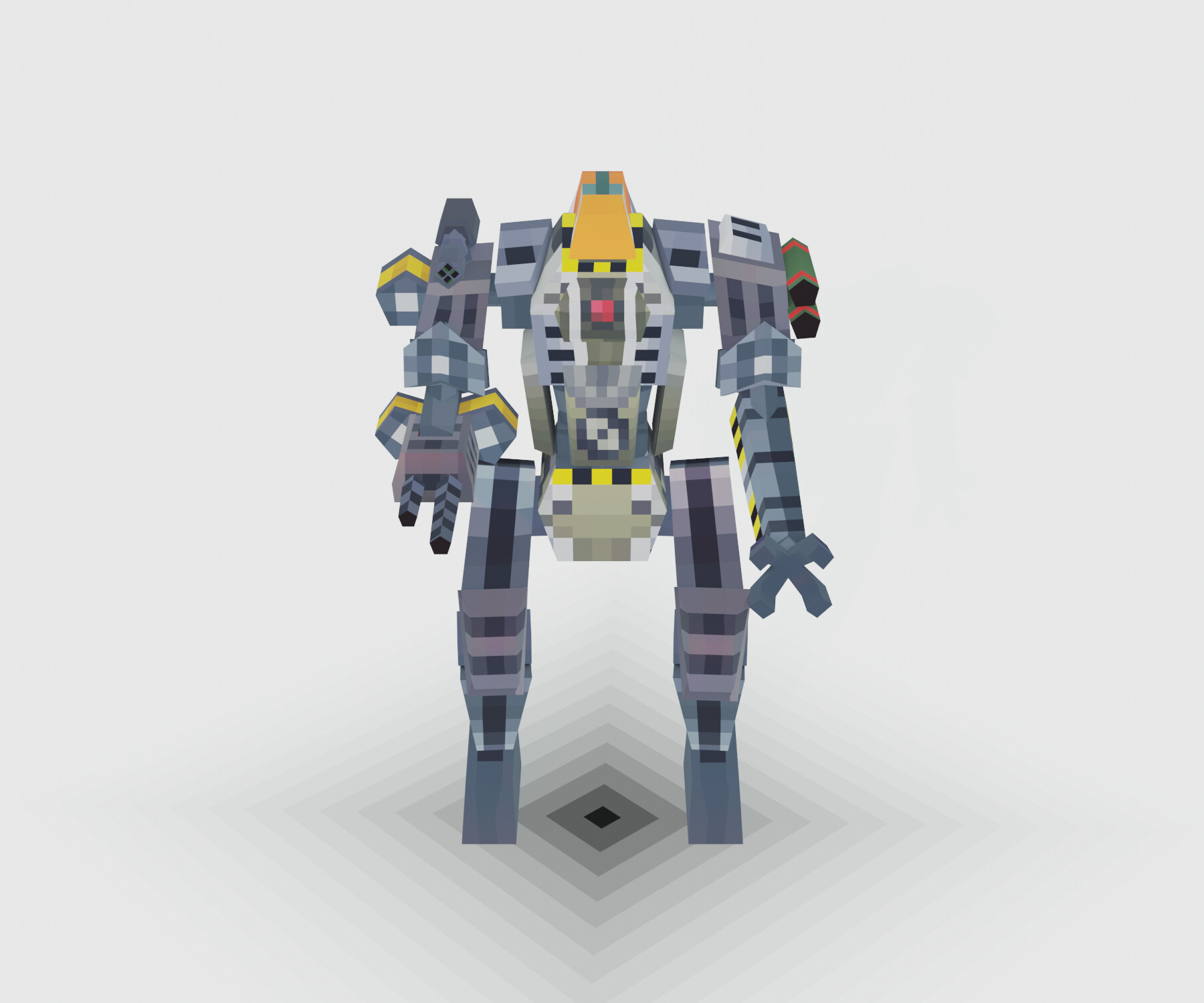 ArtStation - VDA2 mechanized robot