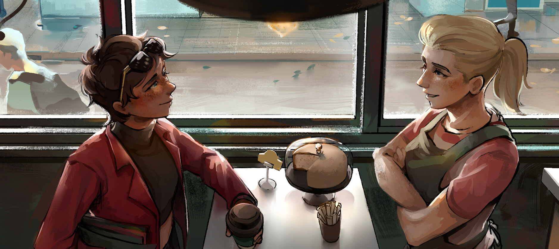 Faye Ng - Coffee Shop Commission