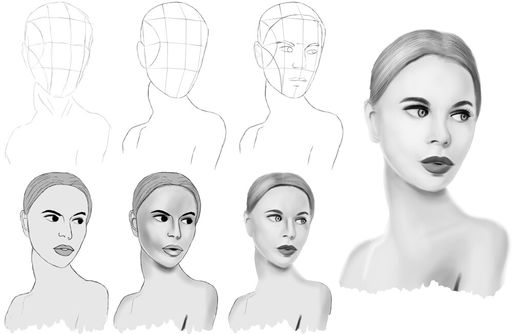 ArtStation - Draw Process