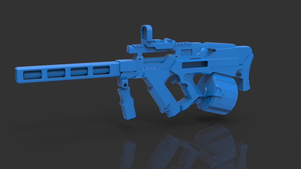 ArtStation - machinegun