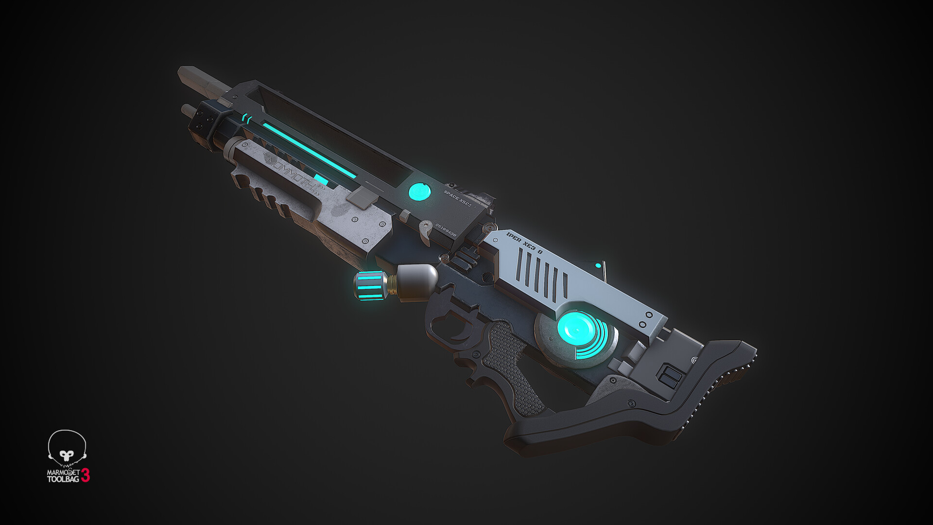 ArtStation - SI-FI GUN