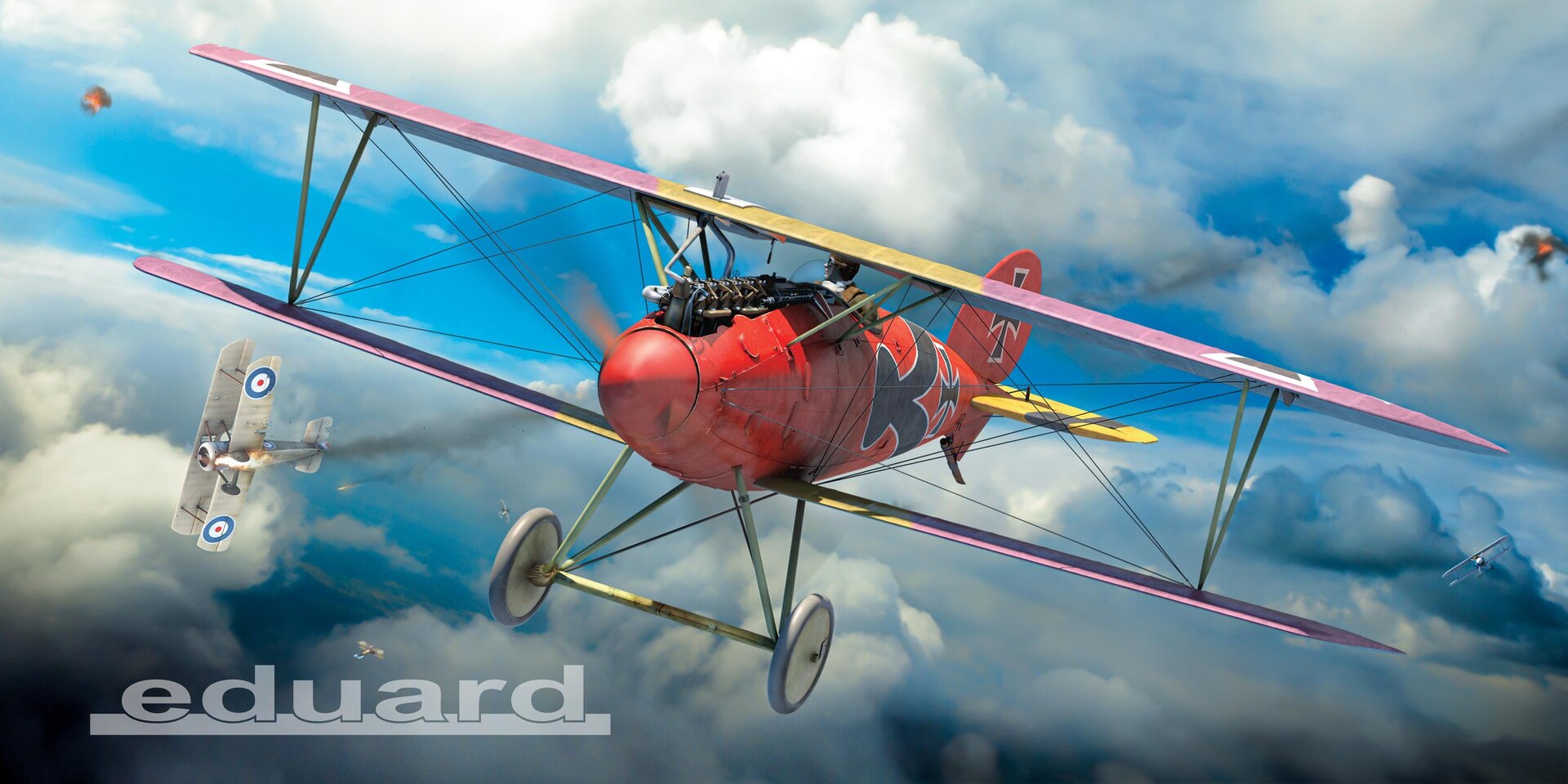 ArtStation - Eduard Models Albatros D.V - WEEKEND edition