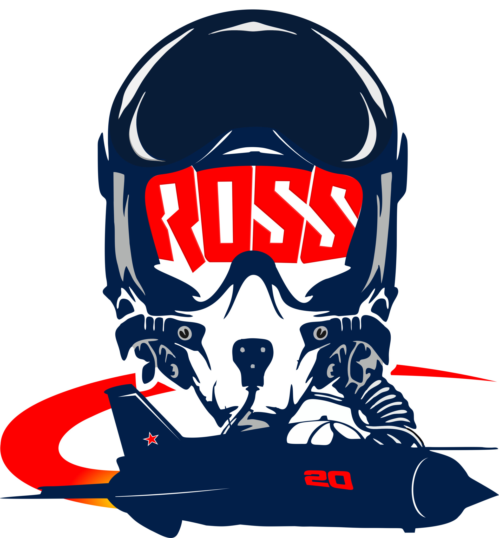 ArtStation - Another variant of the emblem for the ROSS Squad