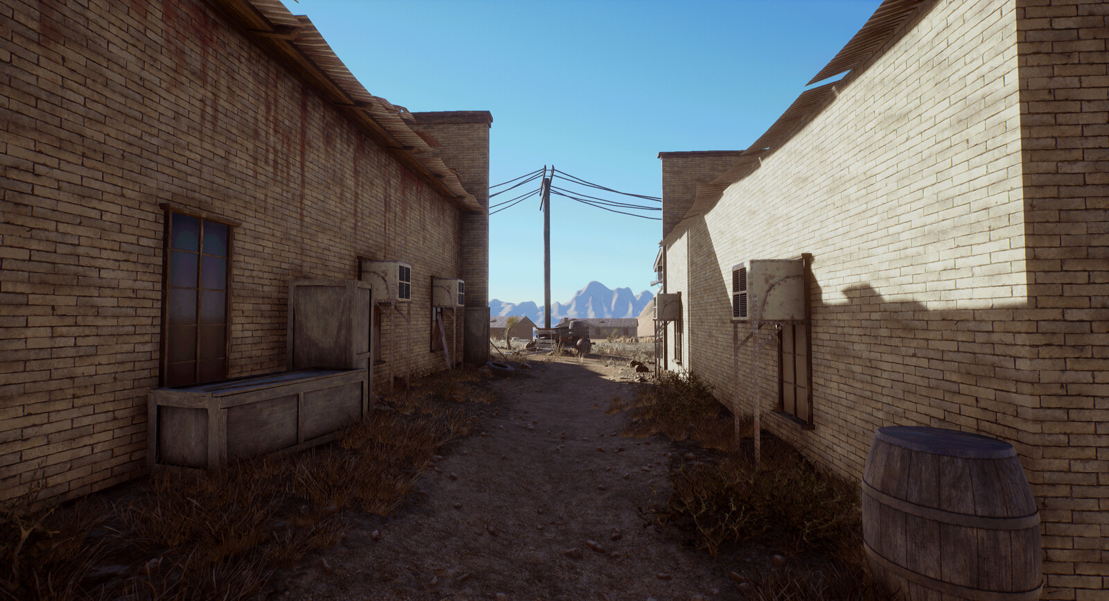 Christian Gomm - New Vegas Goodsprings Environment Recreation in Unreal ...