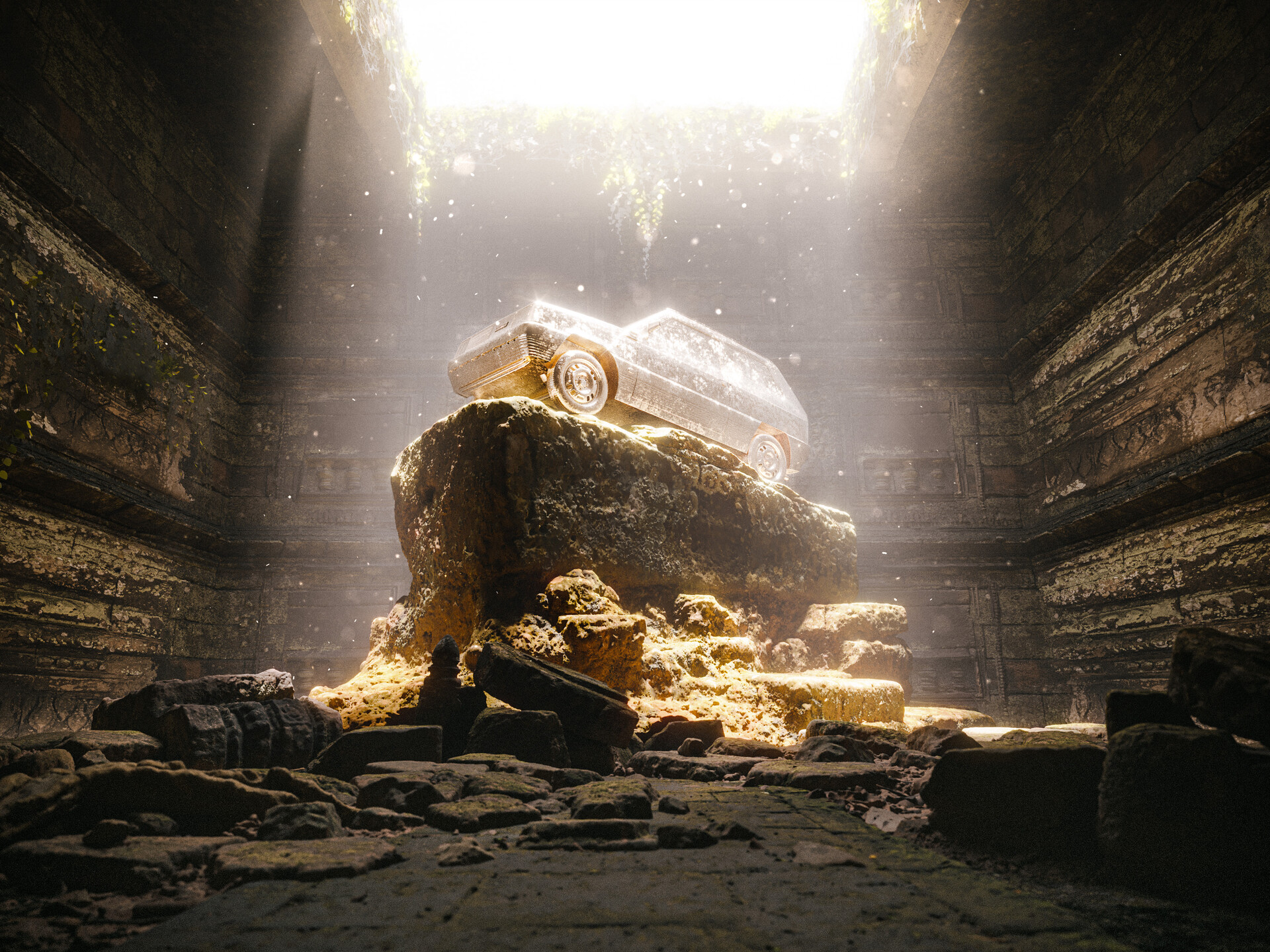 ArtStation - The Lost Panda’s Temple