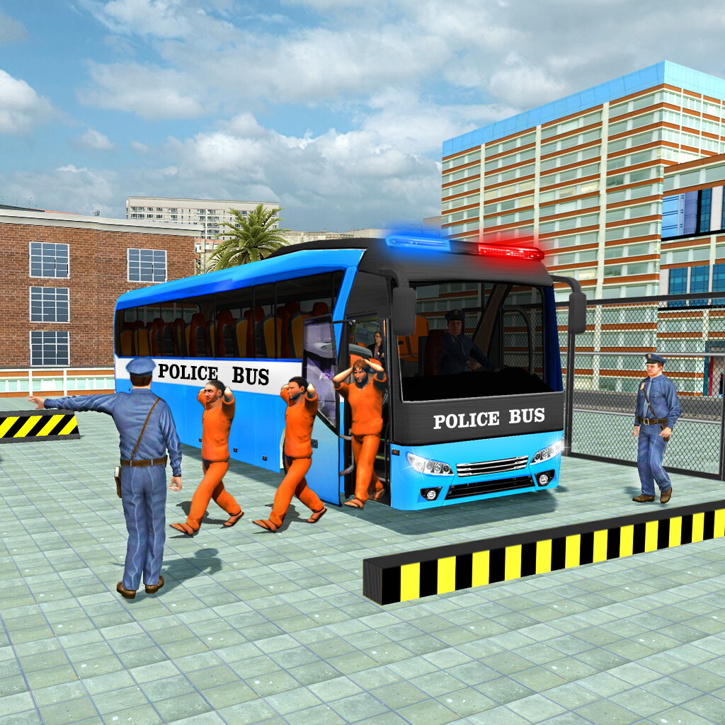 ArtStation - Police Prison Bus Game