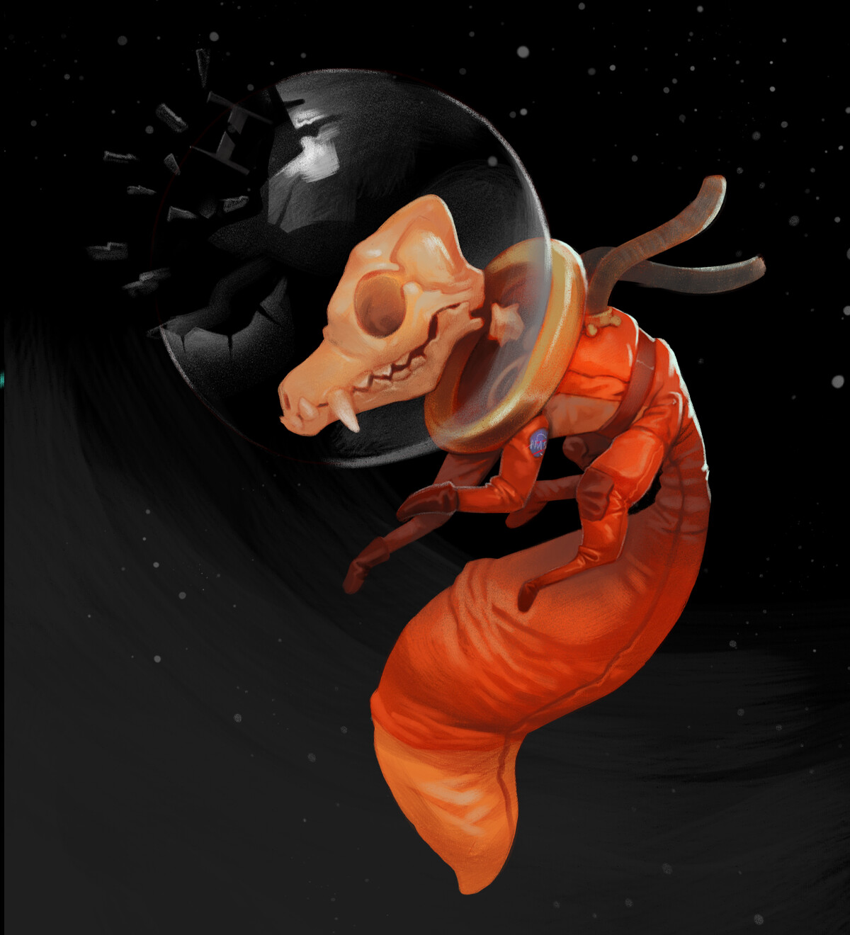 ArtStation - Fox in Space