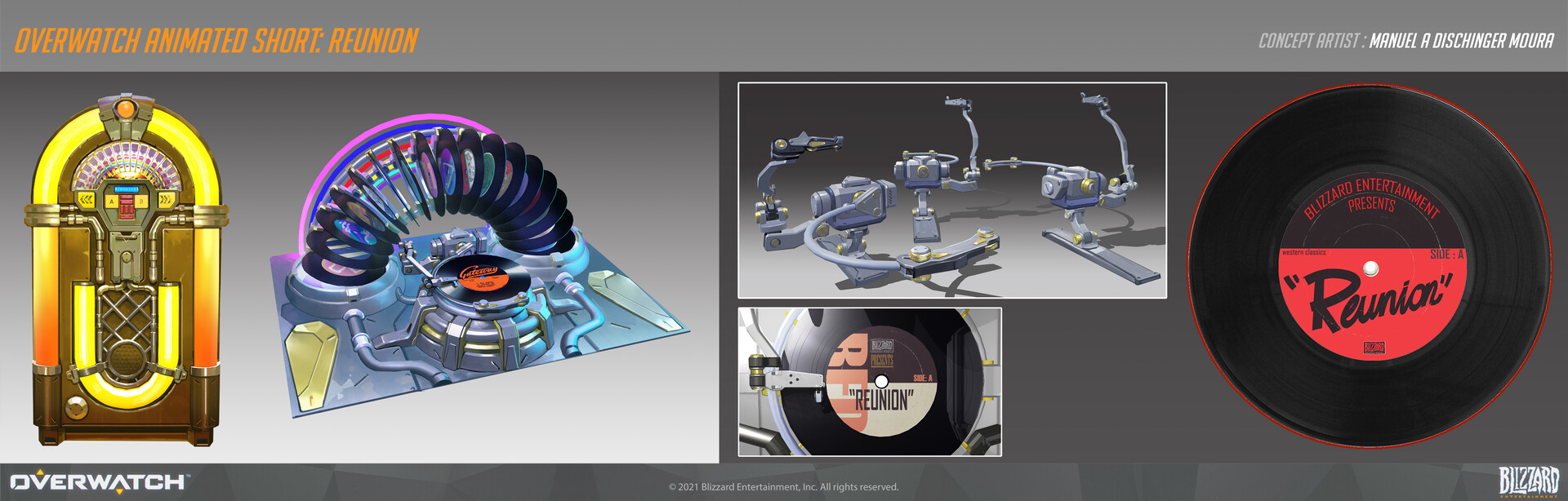 Manuel Augusto Dischinger Moura - Overwatch|McCree animated short "REUNION"