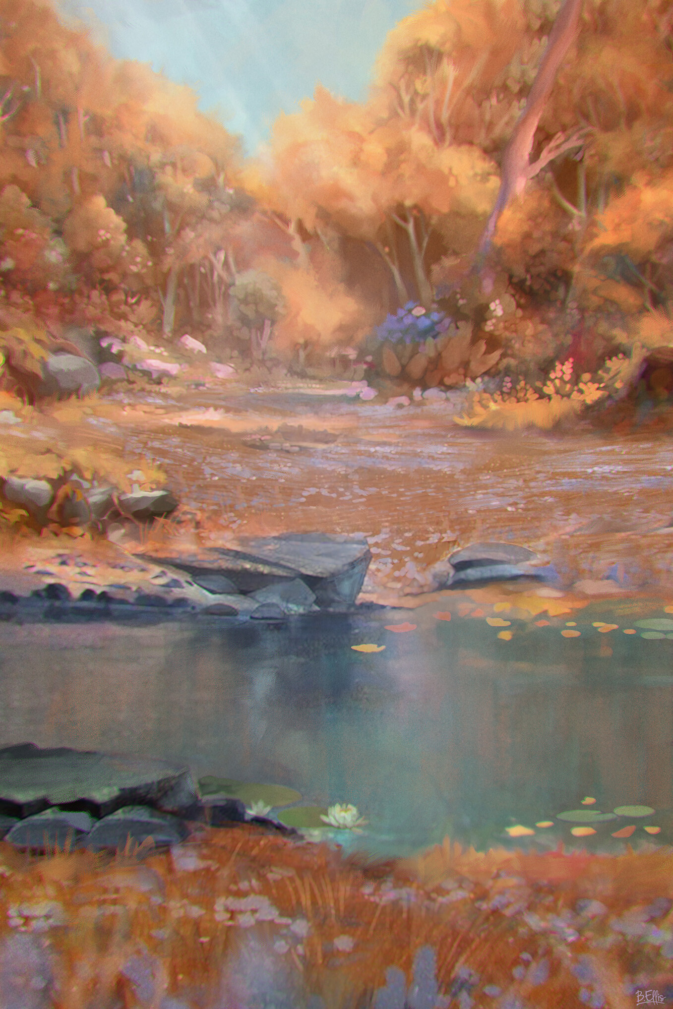 ArtStation - Autumn Valley - Prometheus