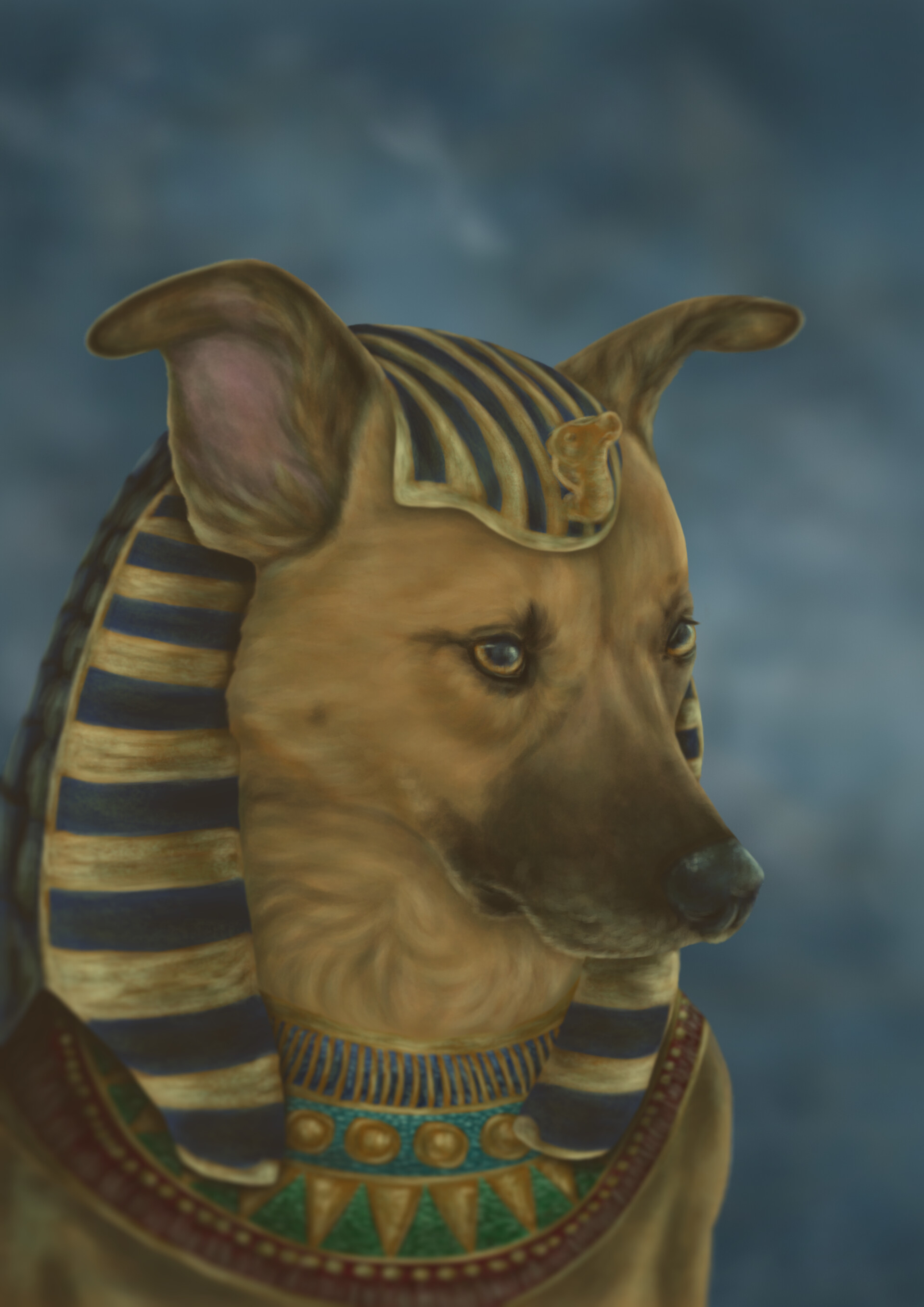 ArtStation - Mythical Dogs Week: Anubis