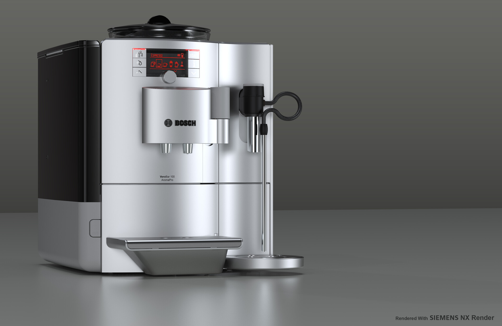 Emily Partington - BOSCH Coffee Machine with Created using Siemens NX