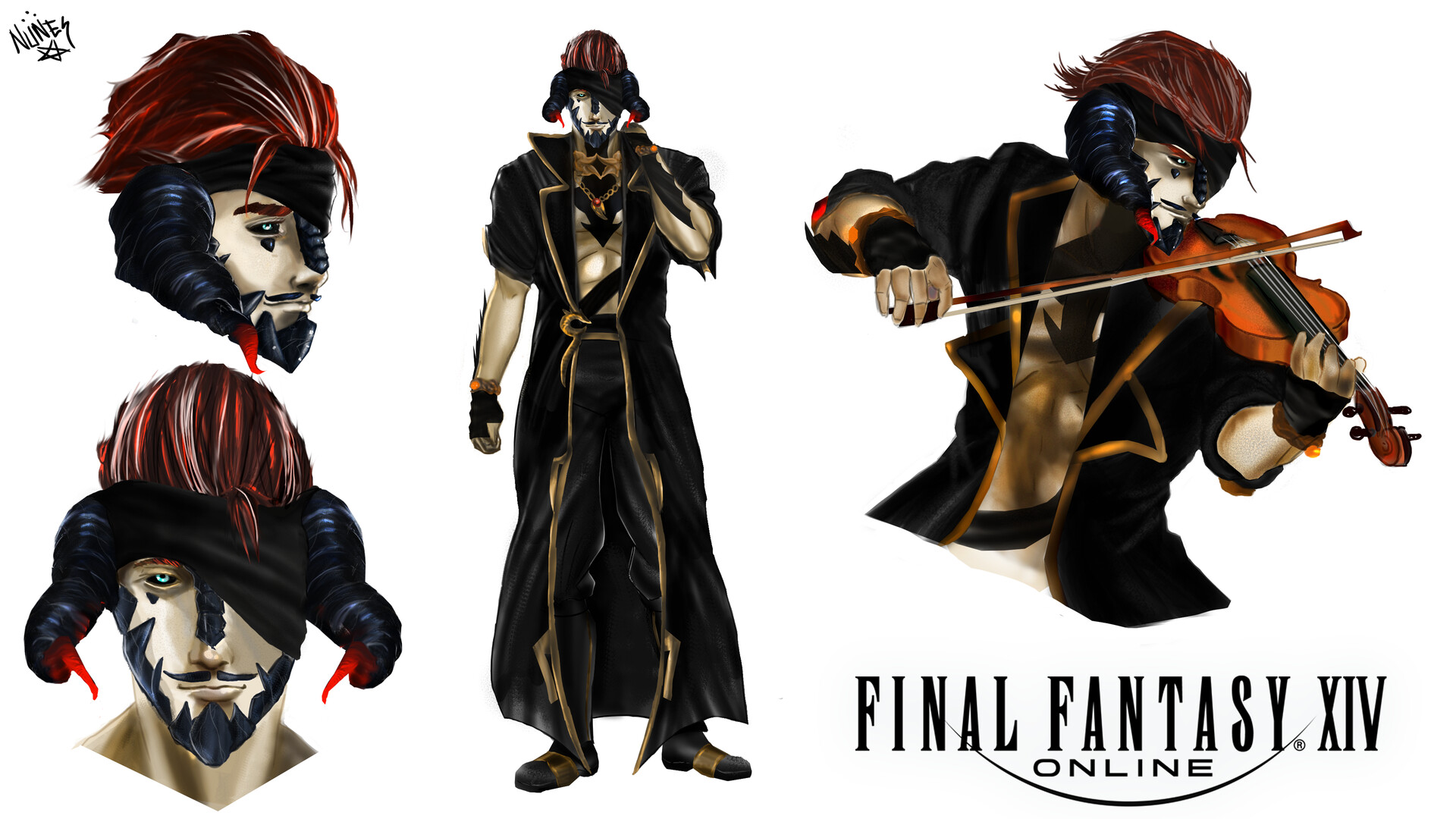 ArtStation - Final Fantasy XIV Character Fan Concept Art