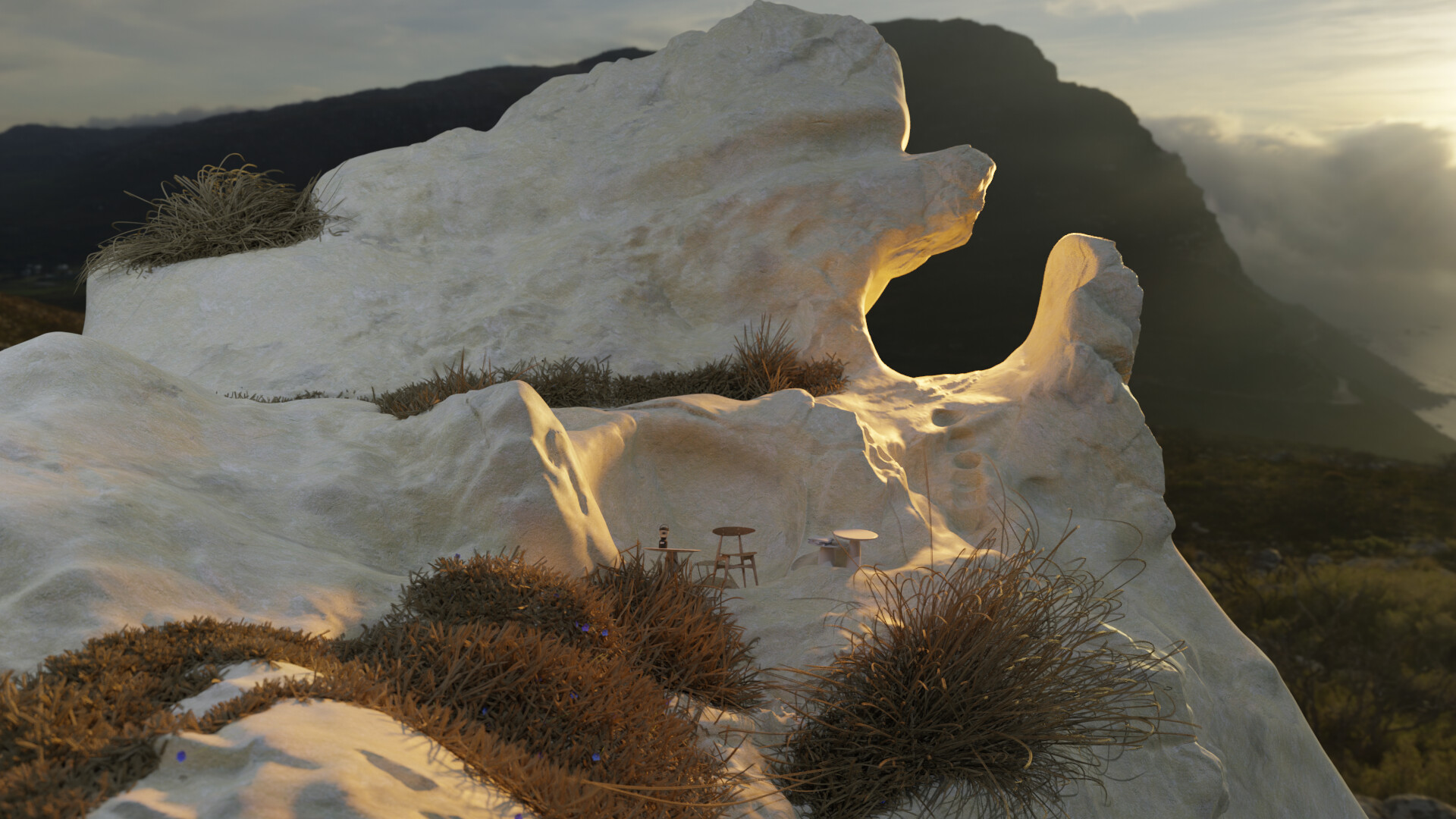 ArtStation - Rocher de Rocalinaud