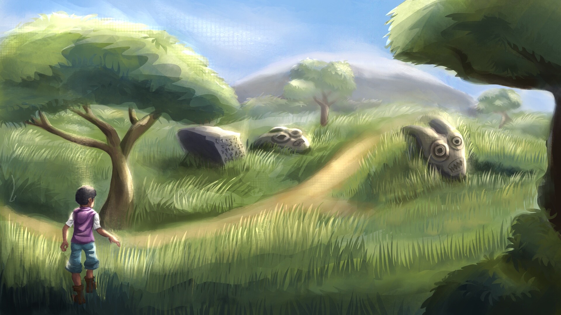 ArtStation - Concept Art (Mchawi_The game)