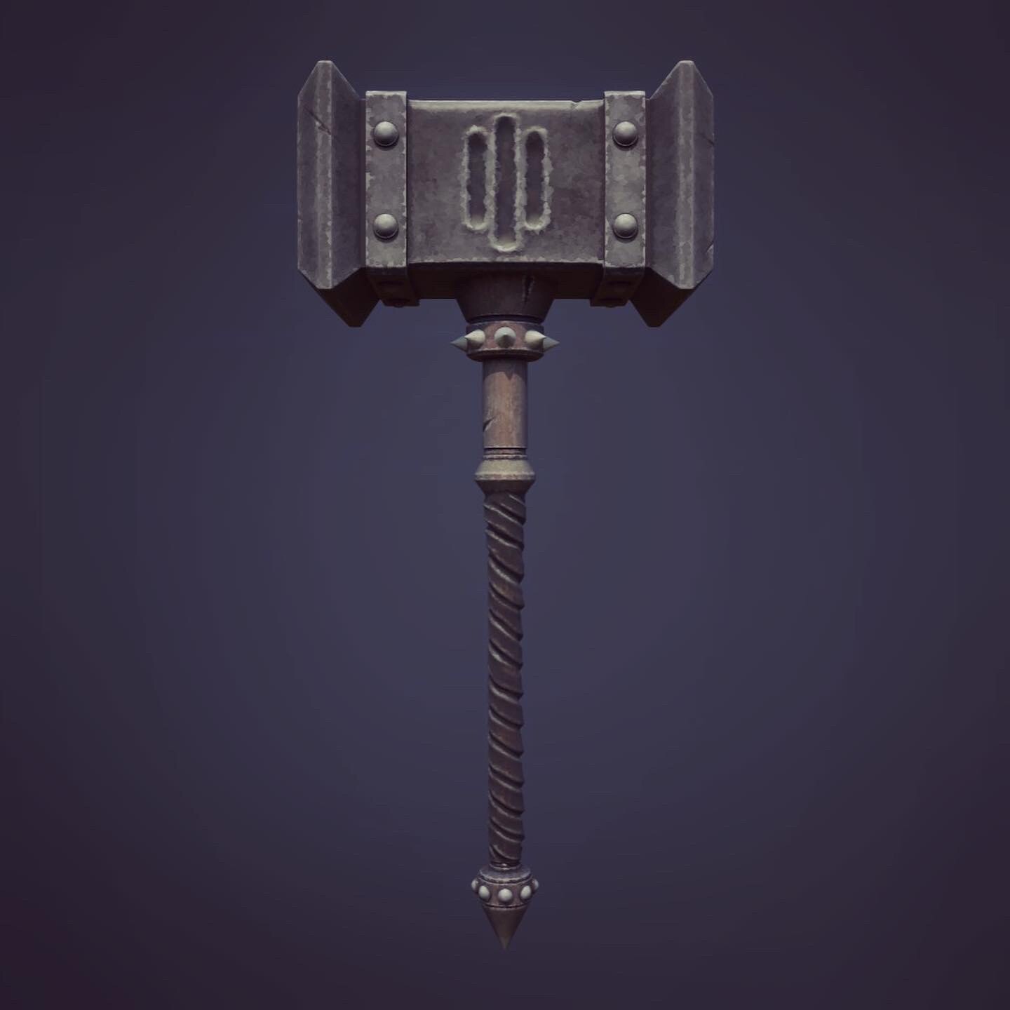 ArtStation - Grey Knight Hammer