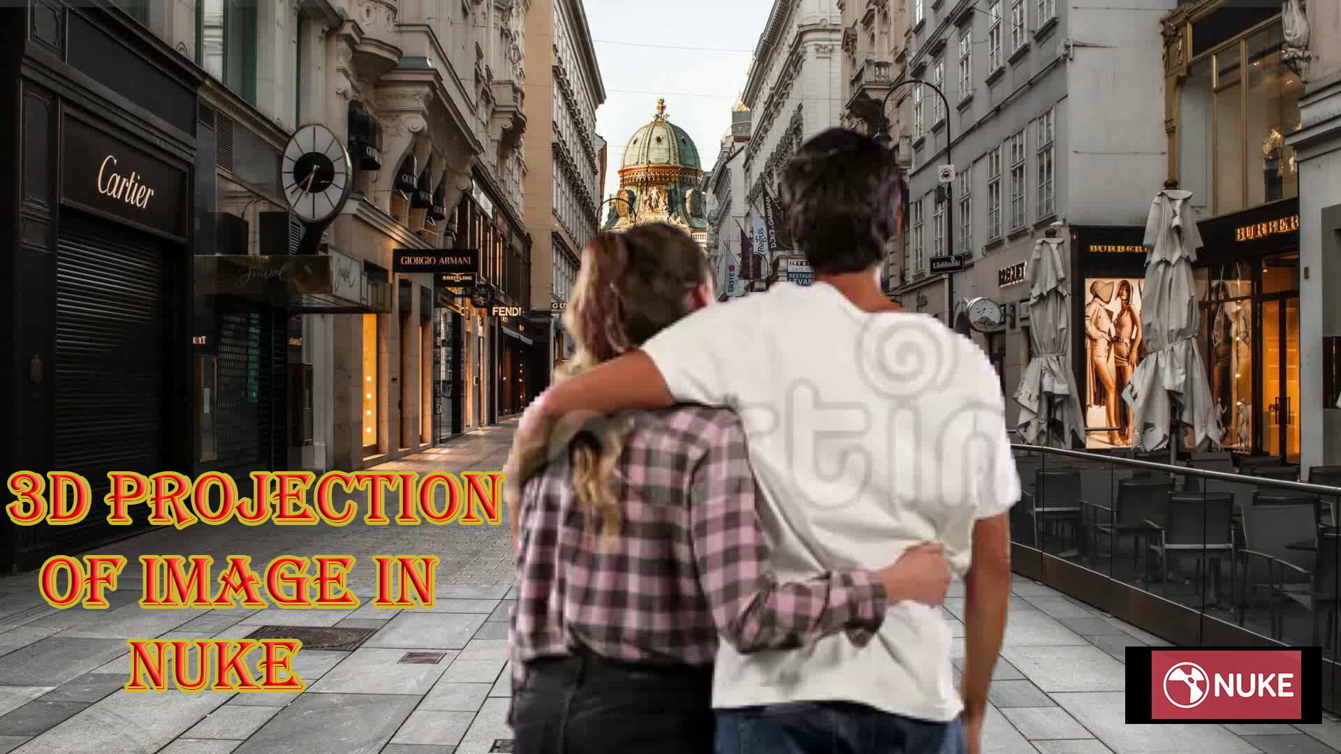 ArtStation - 3D Projection Of image in NUKE