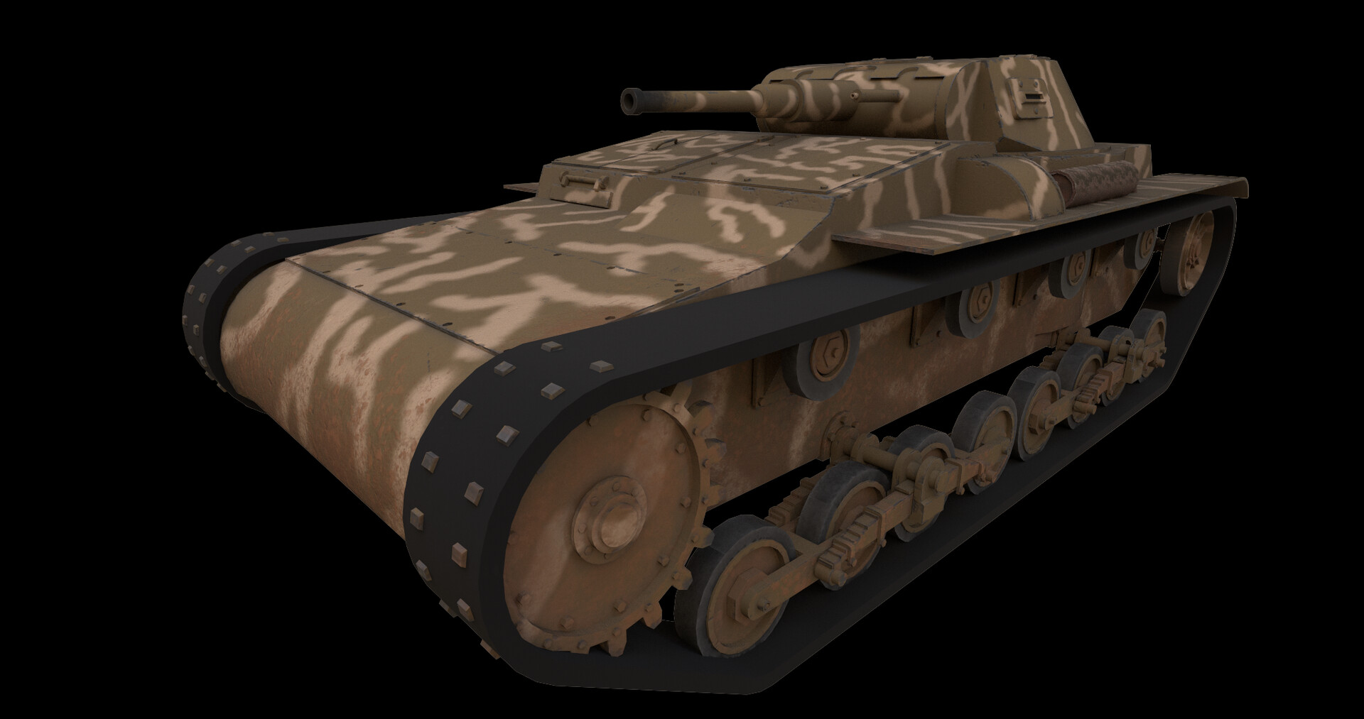 Sander Ørnvall - Carro de Combate Ligero Verdeja n°1