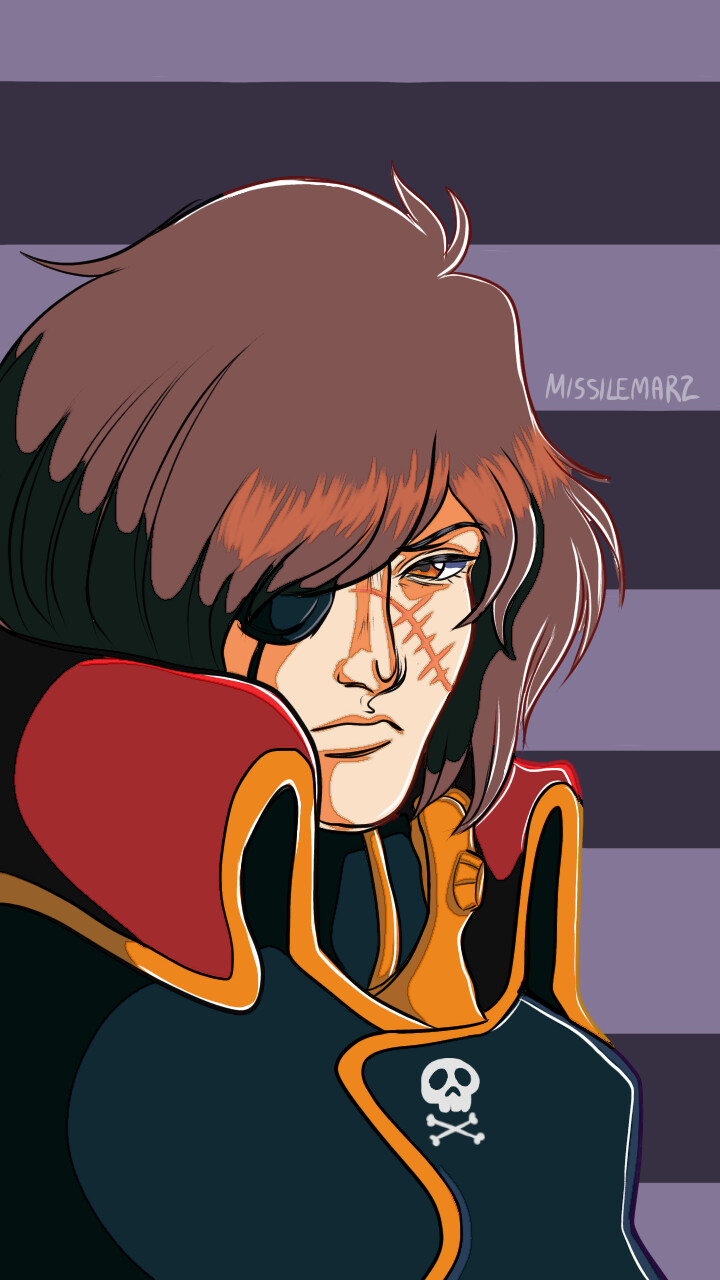 ArtStation - Harlock portrait