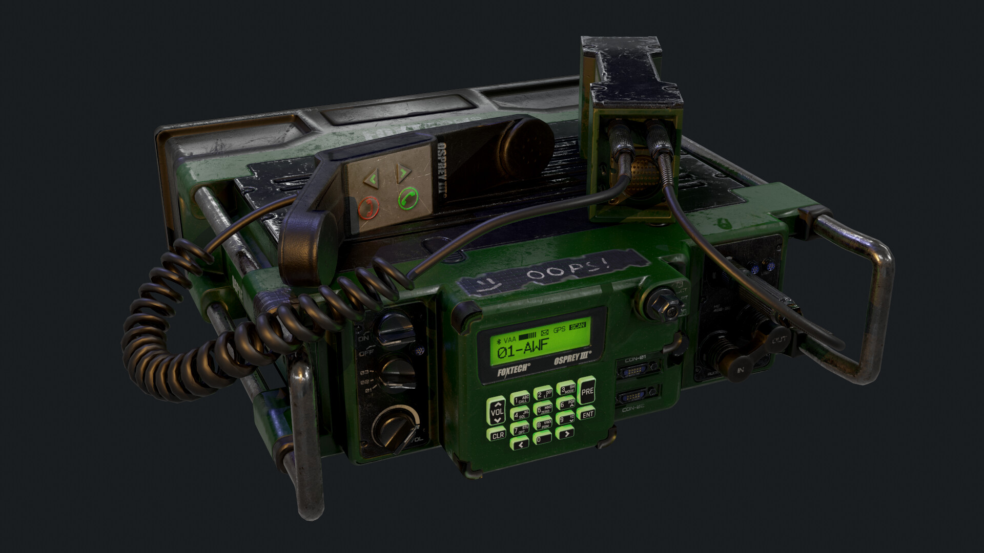 ArtStation - Military Radio