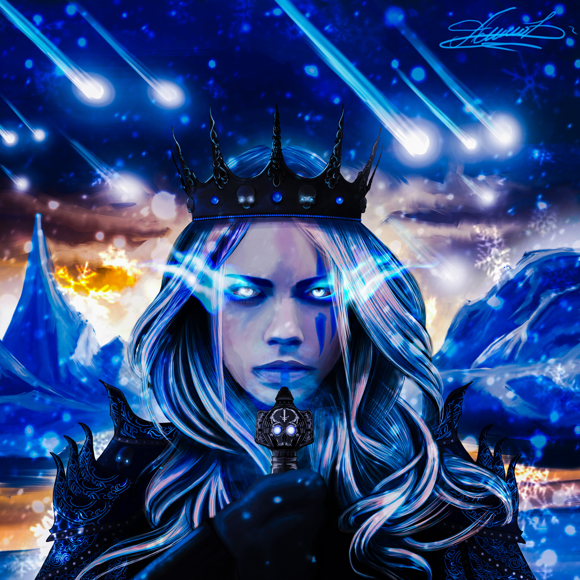 ArtStation - Ice queen