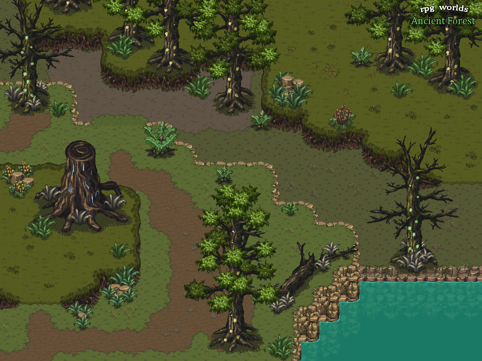 ArtStation - RPG Worlds Ancient Forest