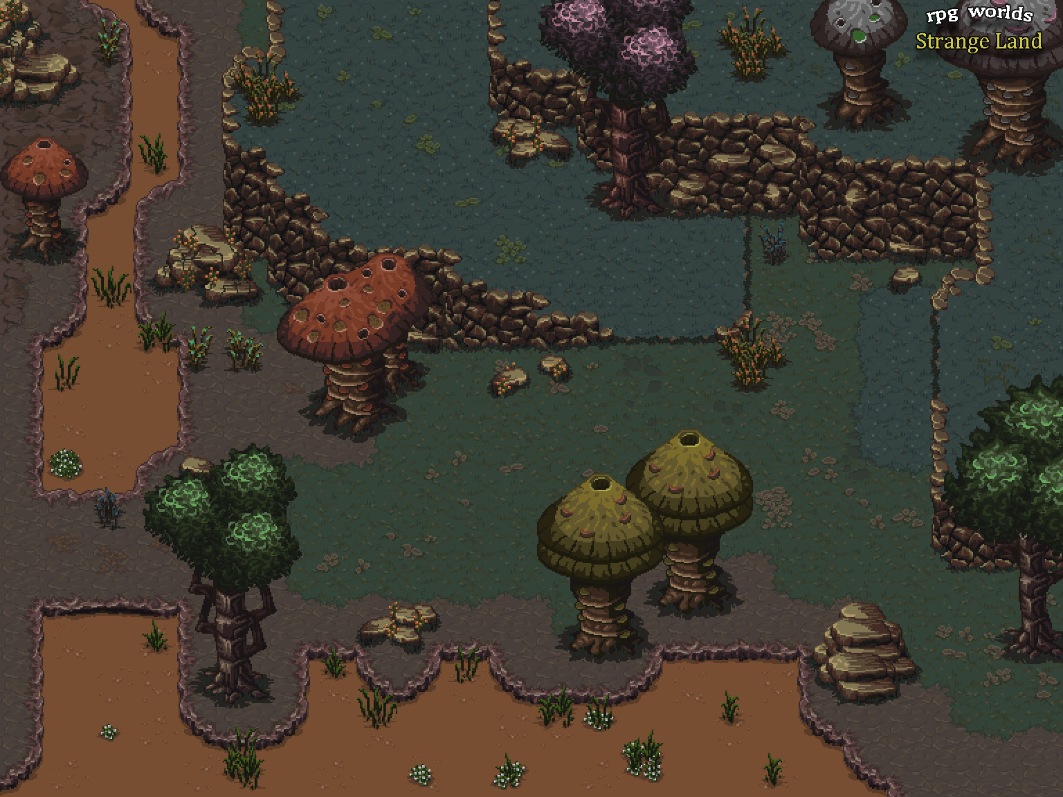 ArtStation - RPG Worlds Strange Land