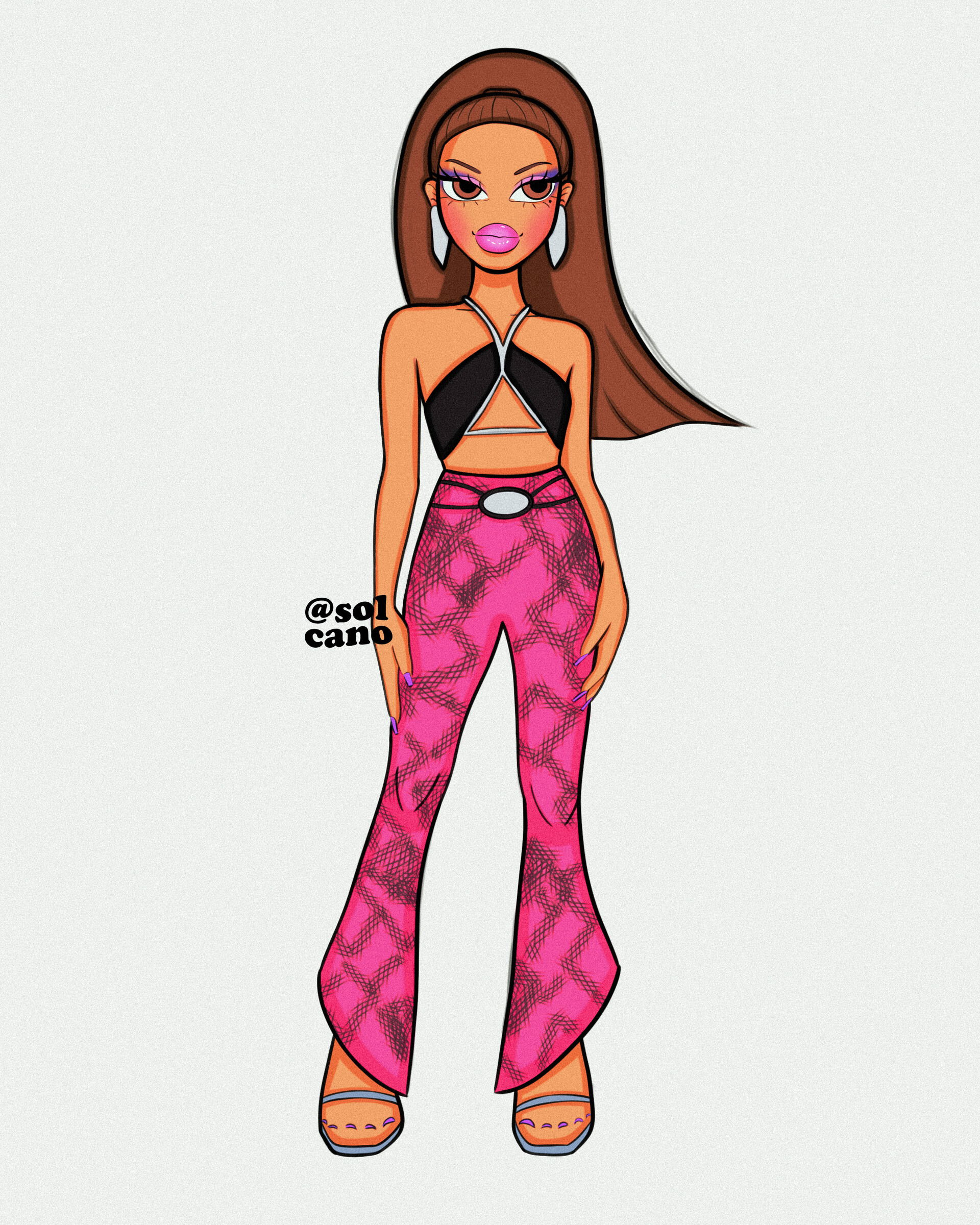 ArtStation - Yasmin from Bratz by @solcano