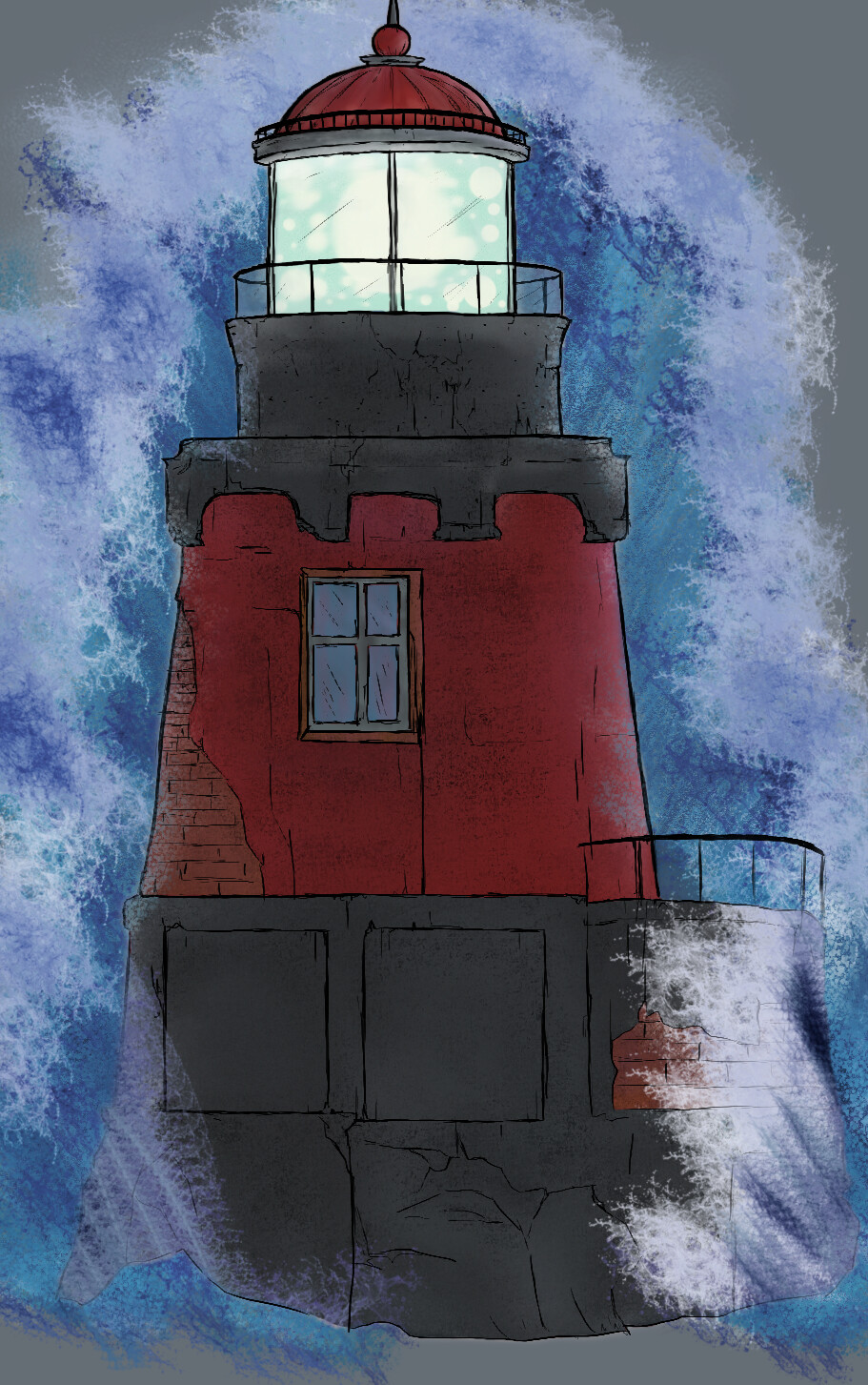 ArtStation - Lighthouse commission Project